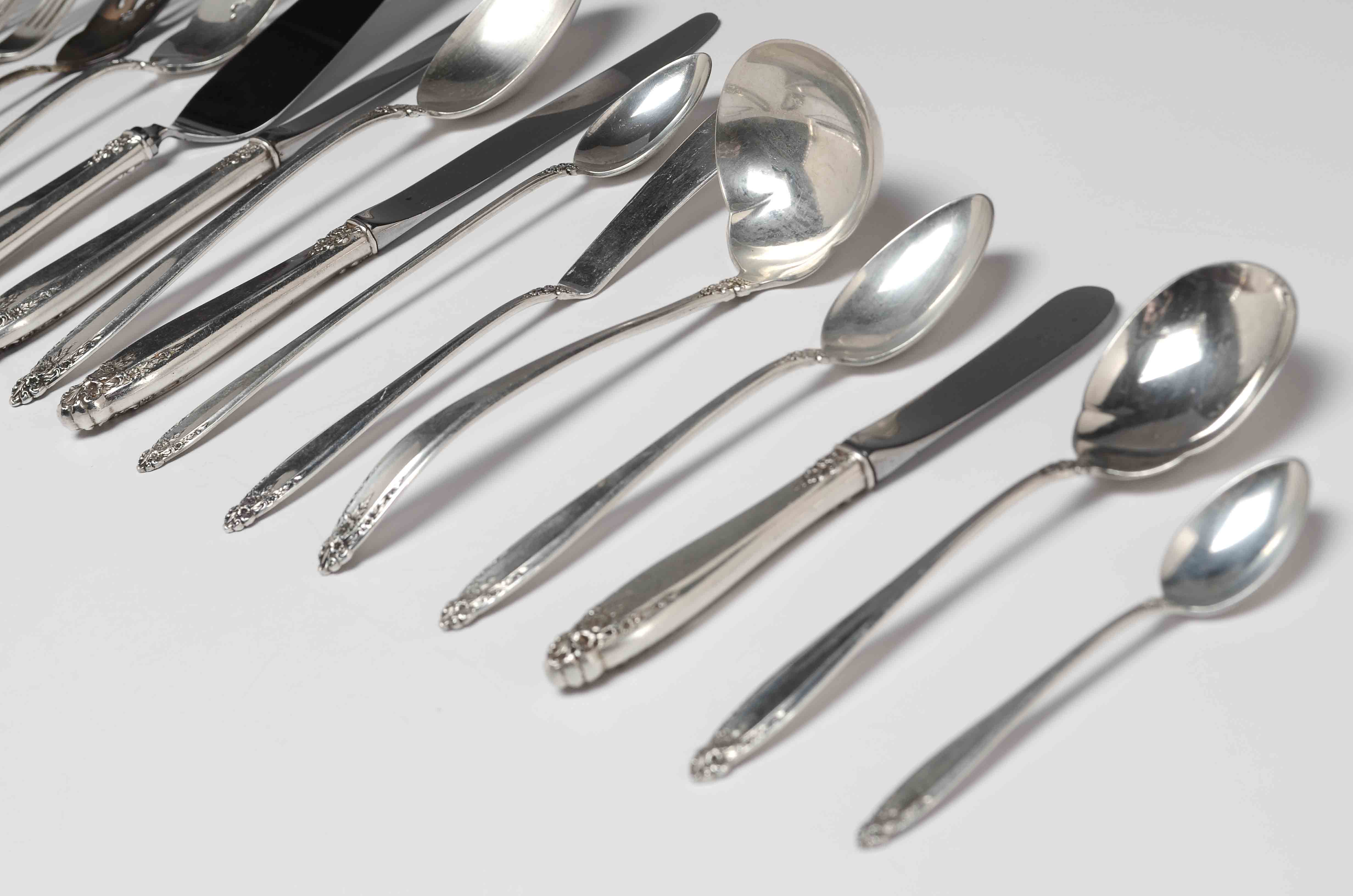 International Sterling "Prelude" Pattern Sterling Silver Flatware | EBTH