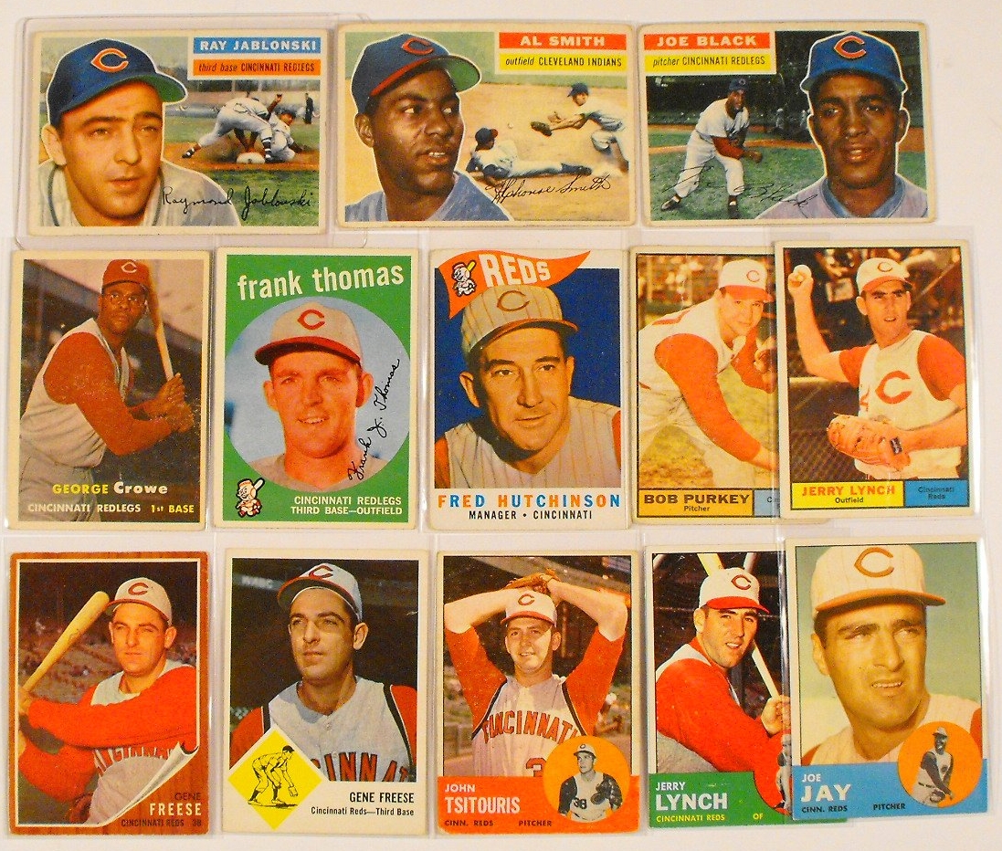 1950's to 1970's Cincinnati Reds cards | EBTH