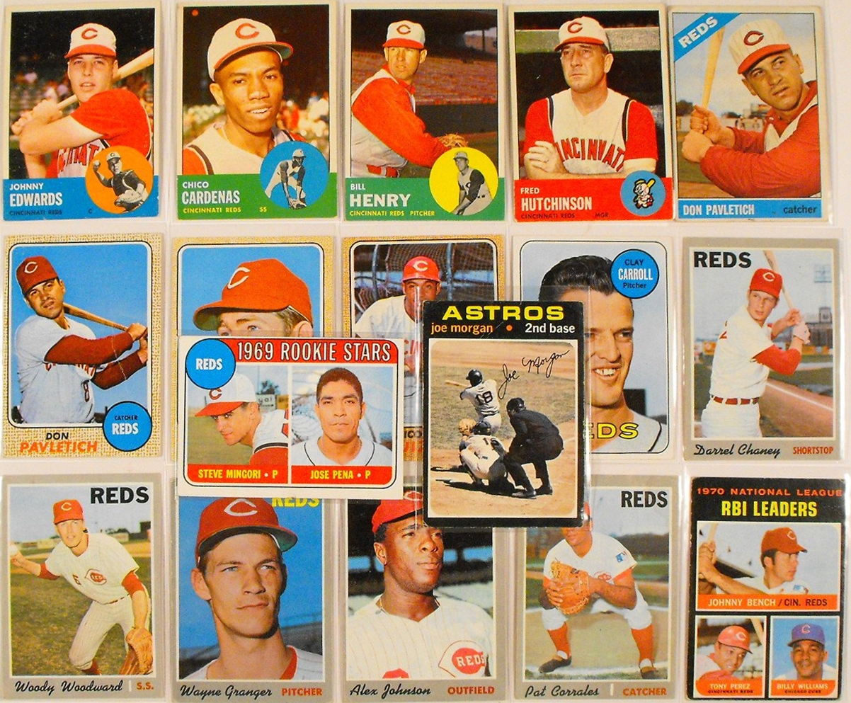 1950's to 1970's Cincinnati Reds cards | EBTH