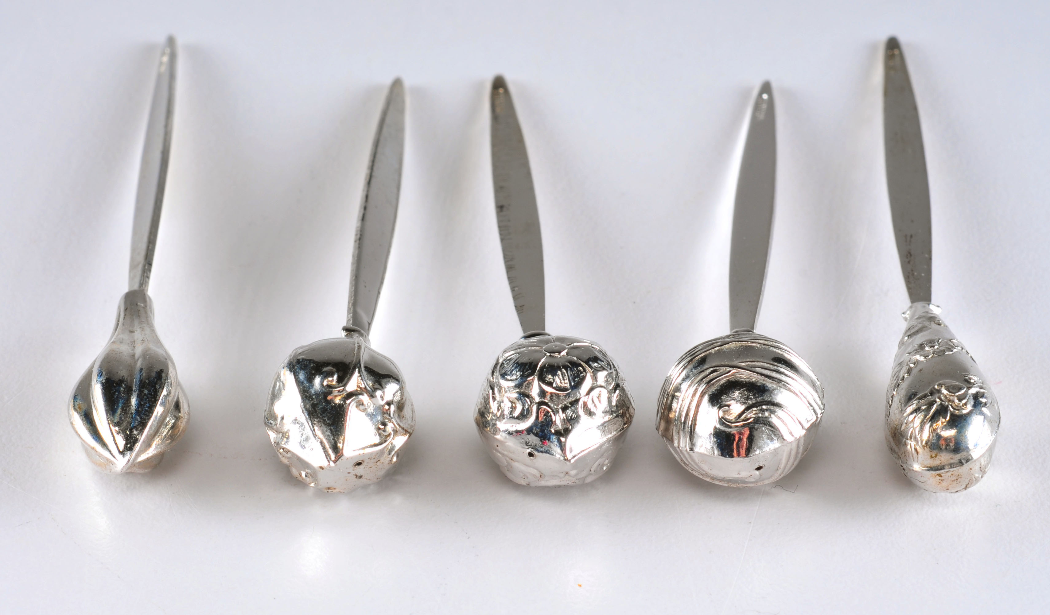 12 Sterling Silver Cocktail Picks | EBTH