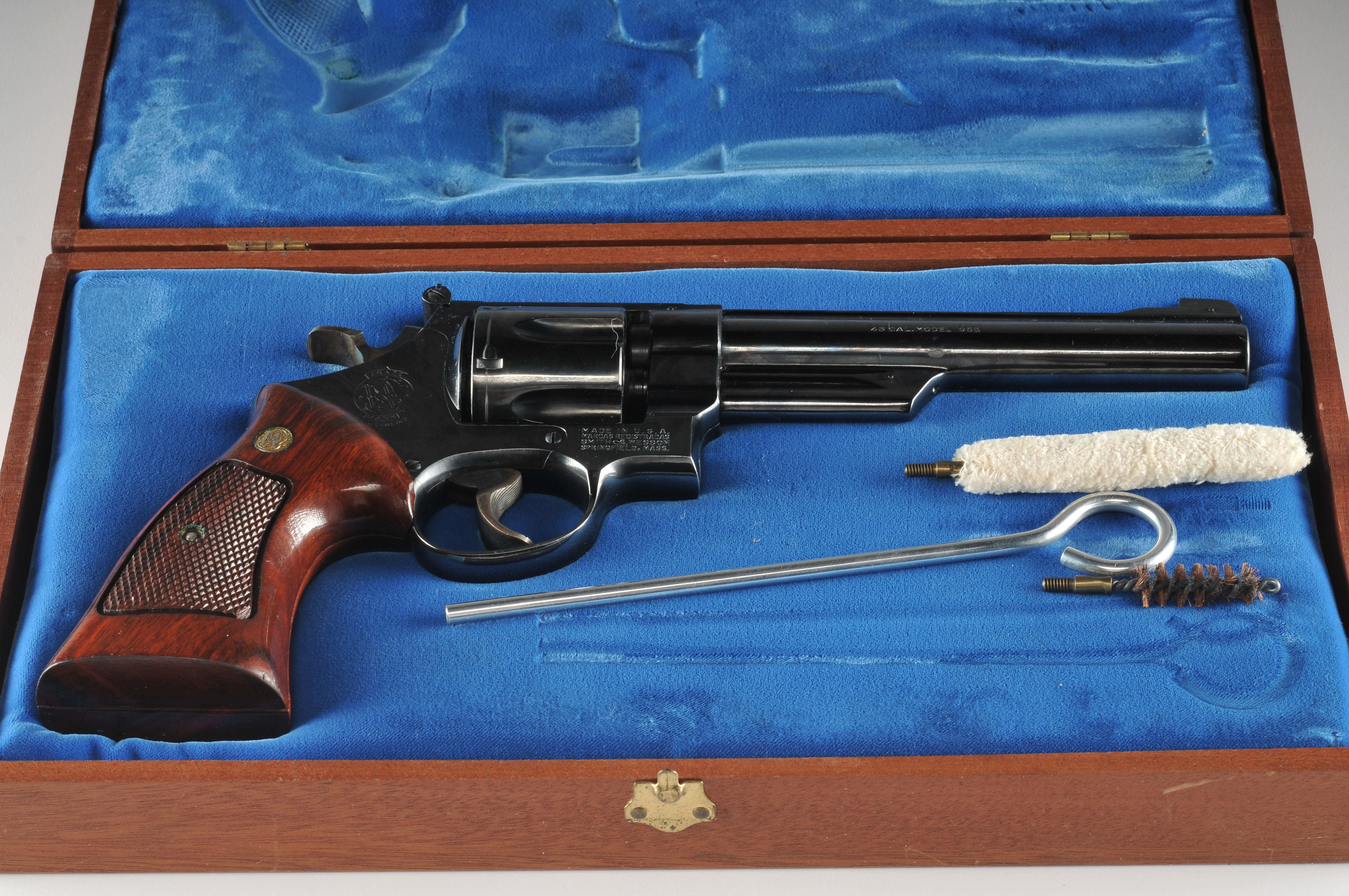 Smith and Wesson Model 26-2 1955 .45 Caliber revolver | EBTH