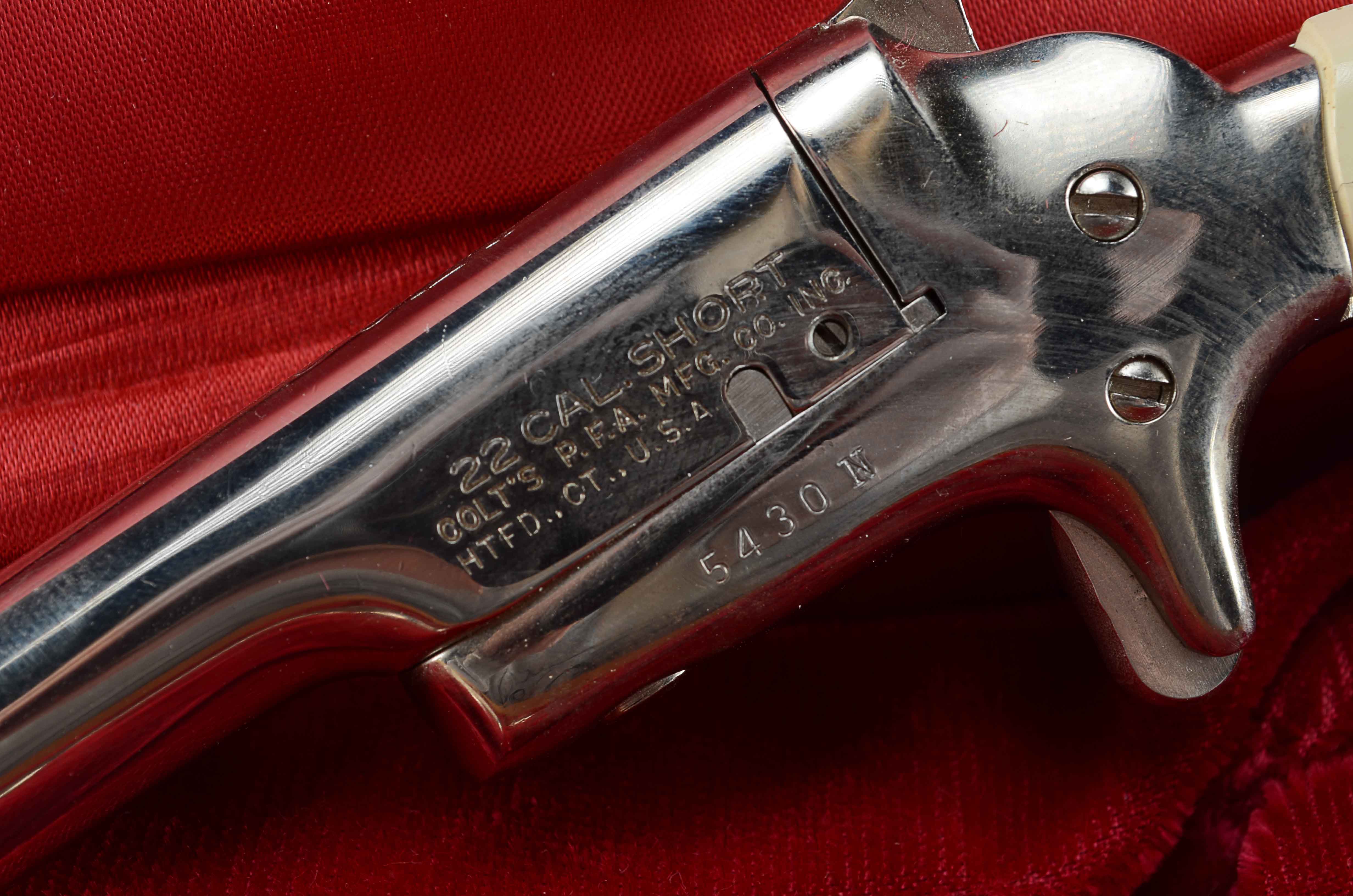 Colt Limited Edition 22 Caliber Short Derringer Pistols, in the ...