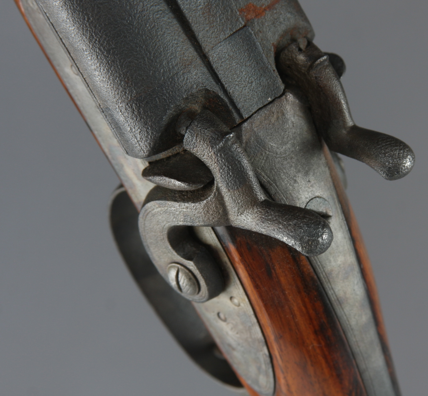 W. Richards Double Barrel Shotgun, Side by Side, Mid 19th Century ...