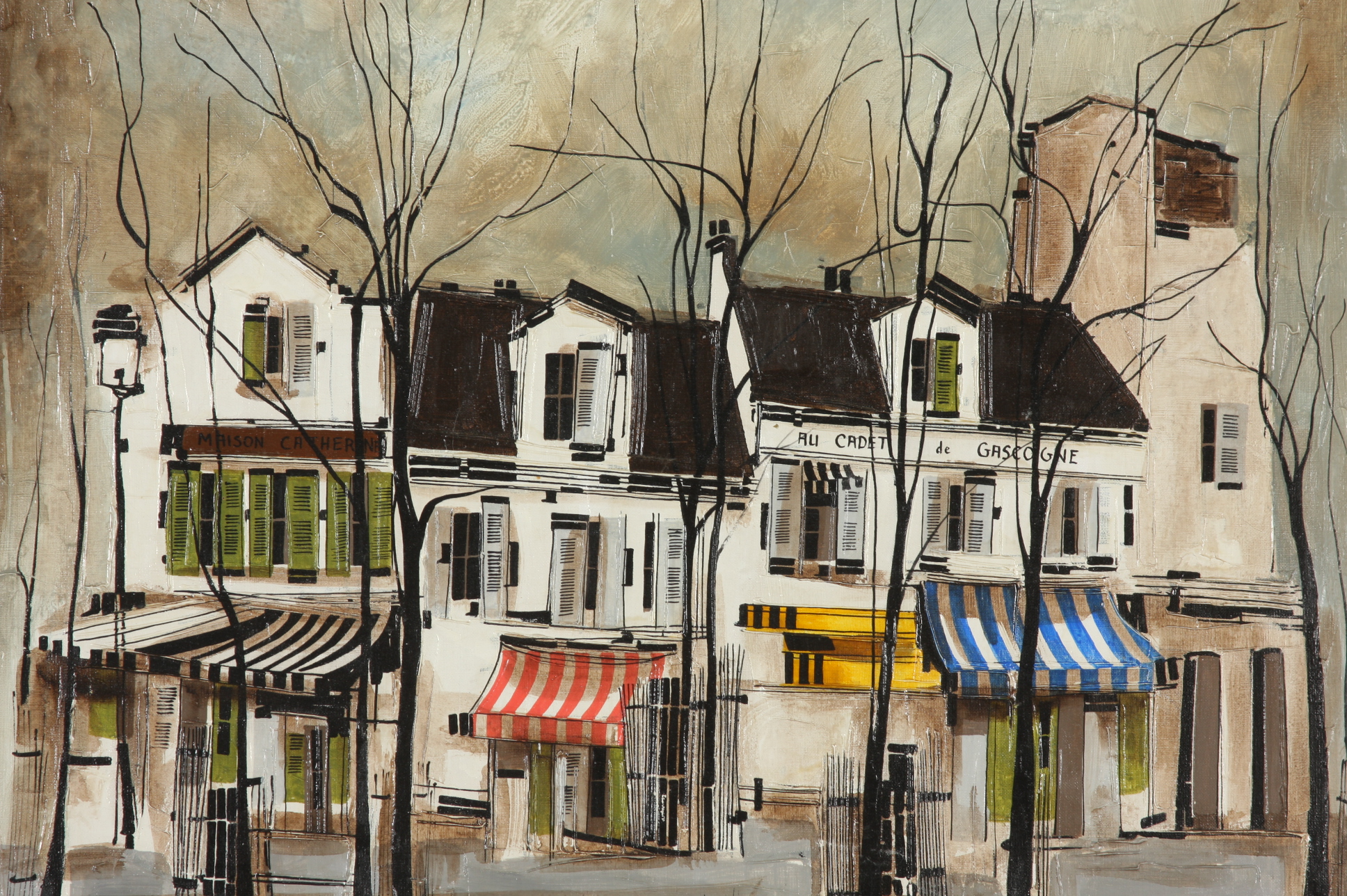 Original Georges Damin Oil on Canvas | EBTH