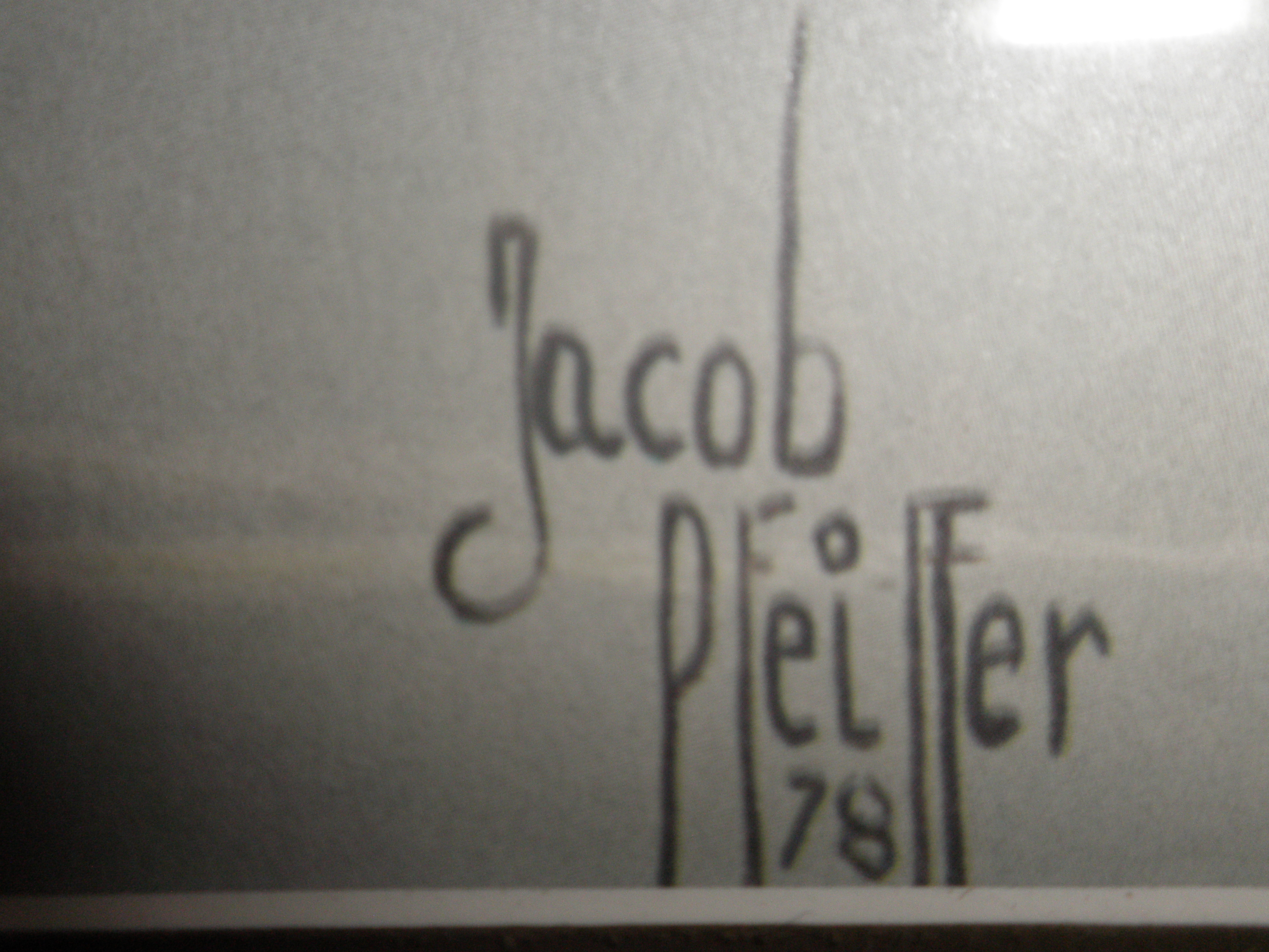 Jacob Pfeiffer Lithograph sign & Numbered | EBTH
