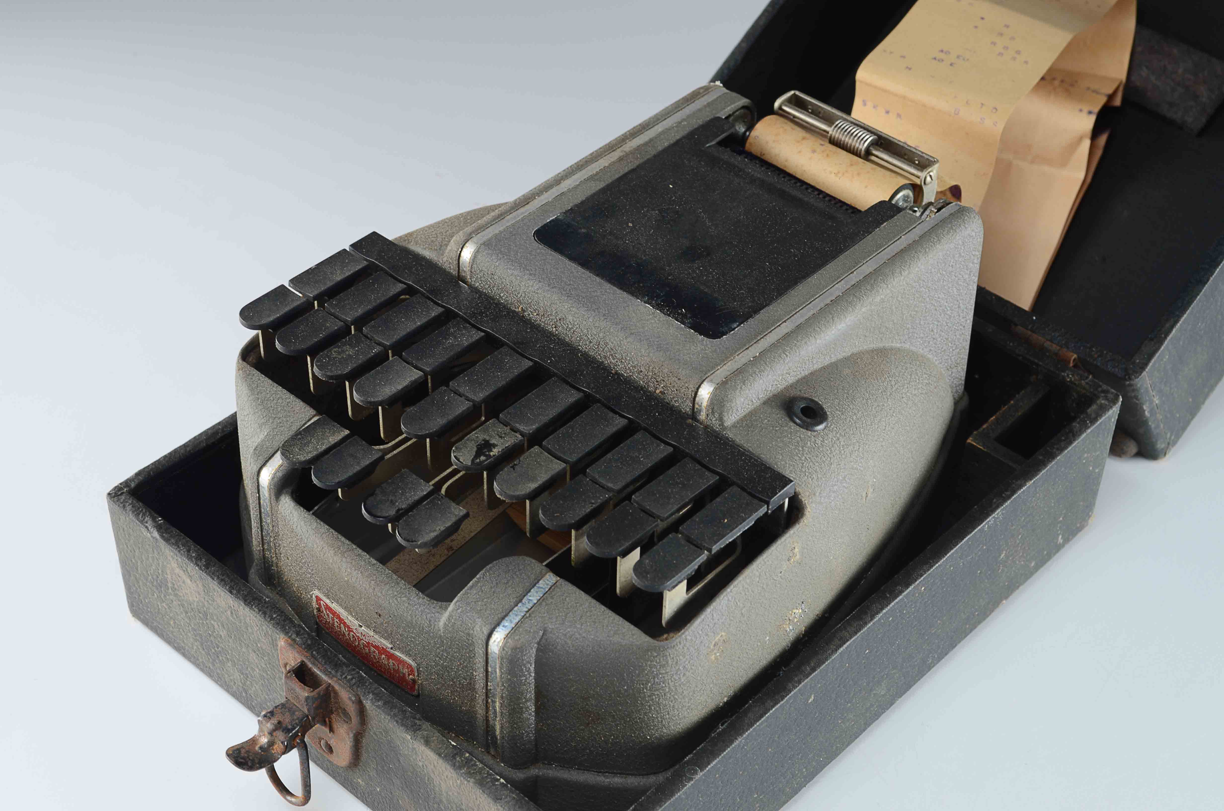 Antique Stenograph Machine in Hardcase | EBTH