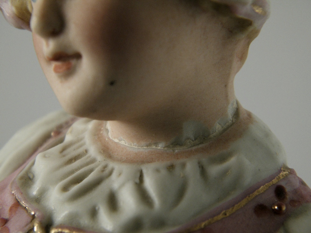 Antique German Bisque Figurine Pair | EBTH