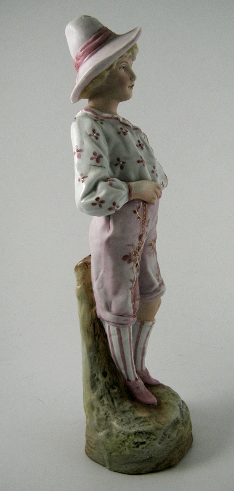 Antique German Bisque Figurine Pair | EBTH