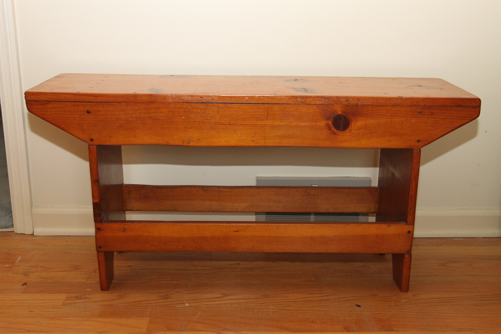 Primitive Pine Bench | EBTH