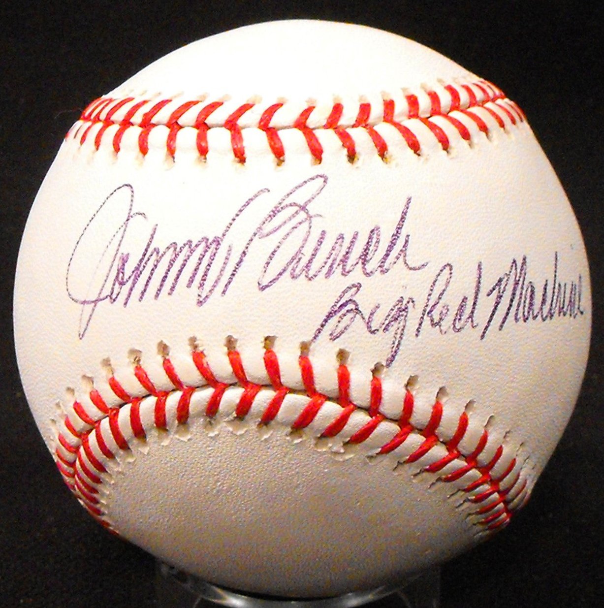 Johnny Bench "BIG RED MACHINE" Autographed Official Major League ...