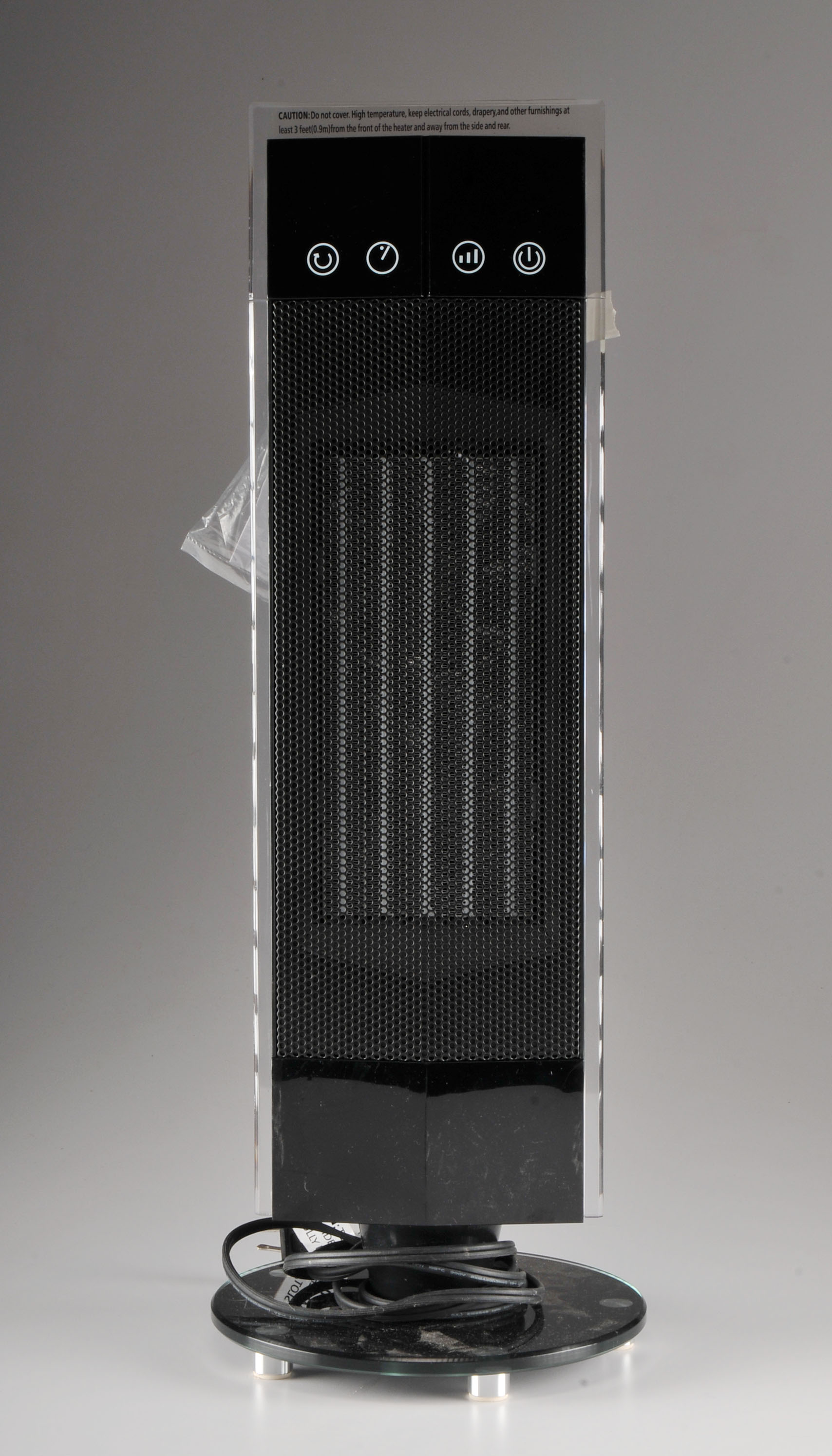 Sharper Image Flat Panel Ceramic Tower Heater with Remote | EBTH