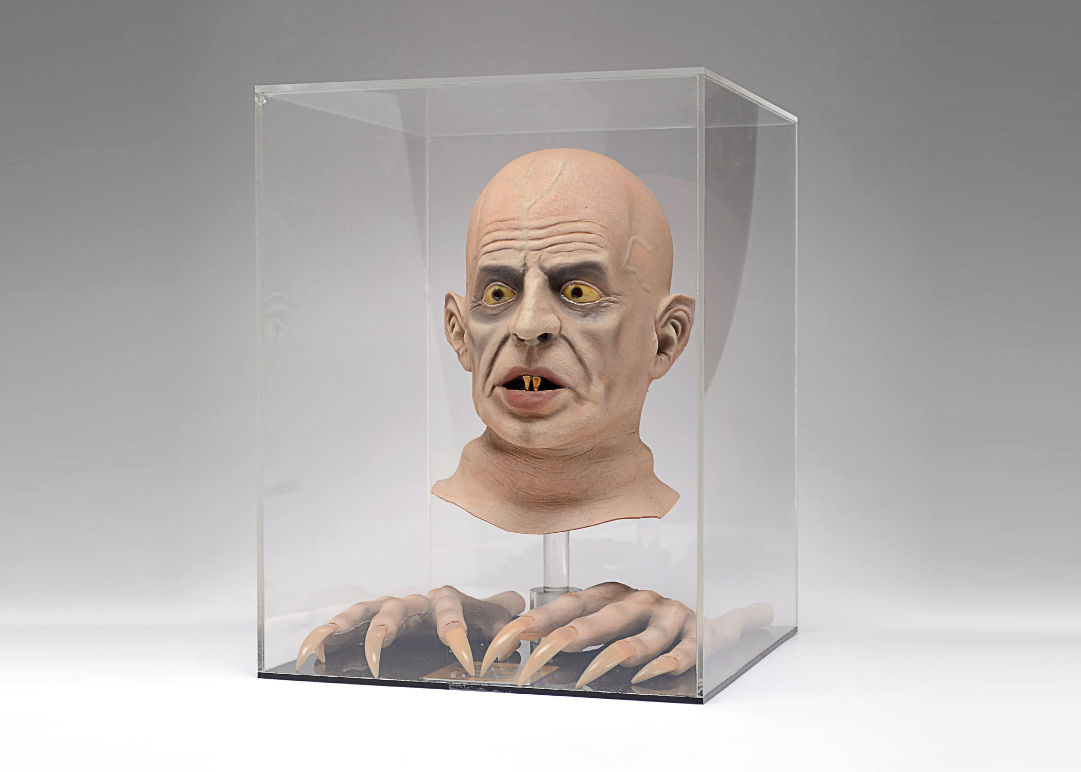 Rare No. 0002 Don Post "Nosferatu" Mask and Hands In Case | EBTH