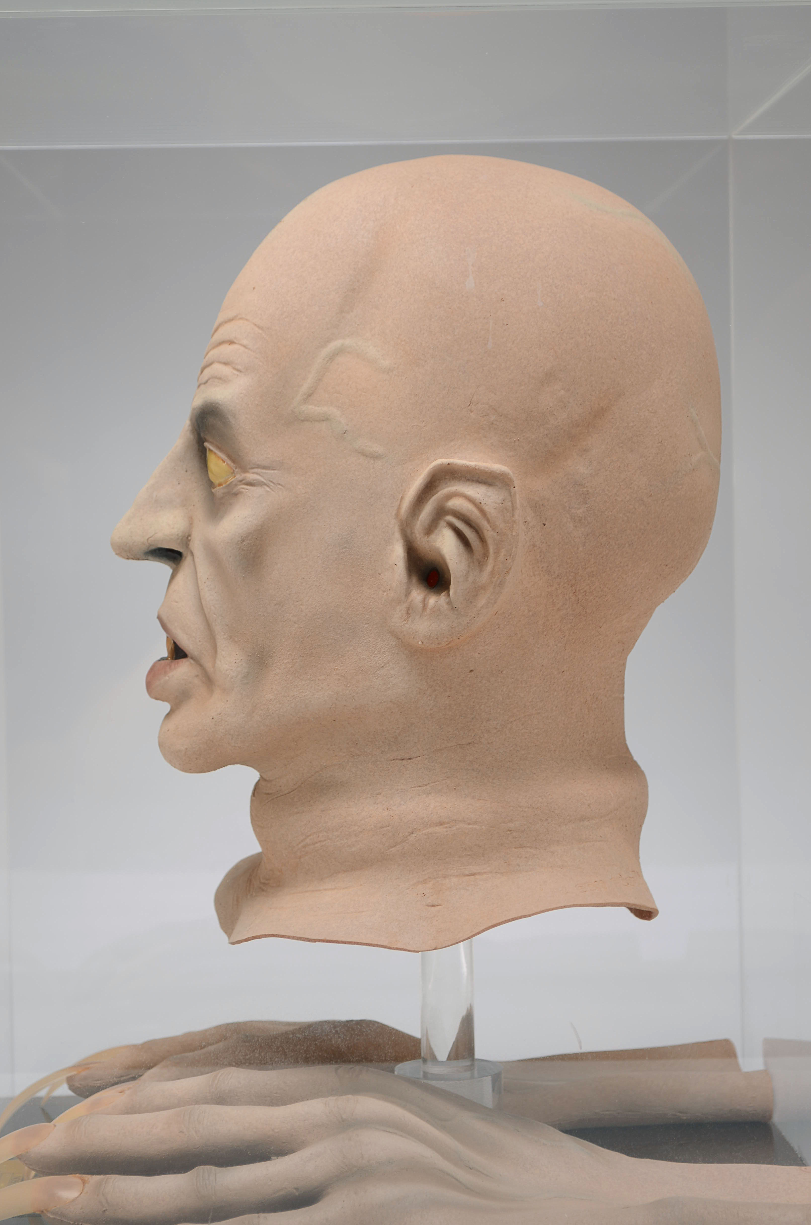 Rare No. 0002 Don Post "Nosferatu" Mask and Hands In Case | EBTH