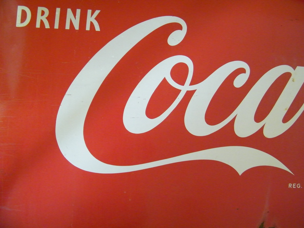 Vintage Coca-Cola Advertising Sign | EBTH