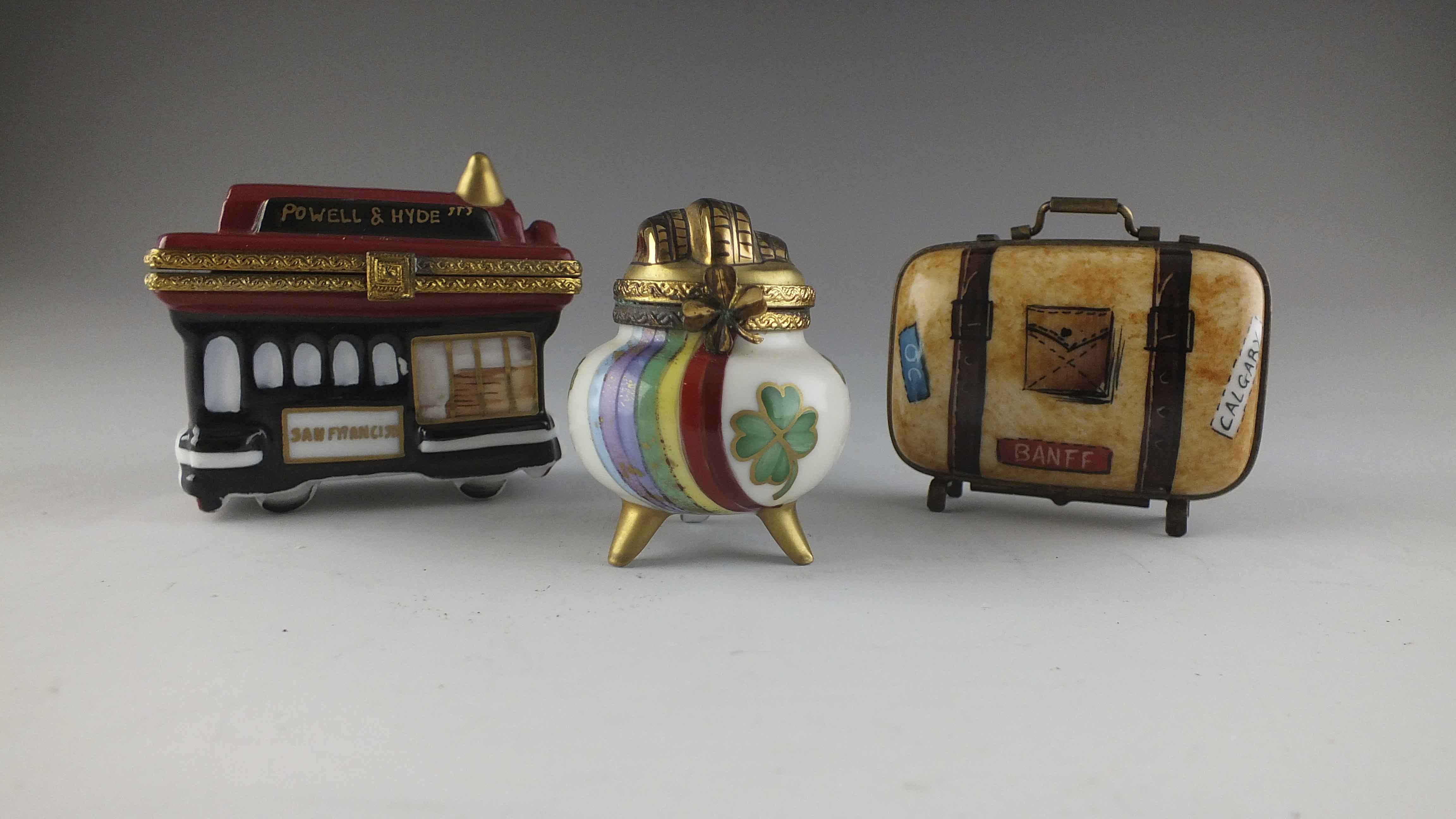 Limoges Boxes With Travel Theme | EBTH