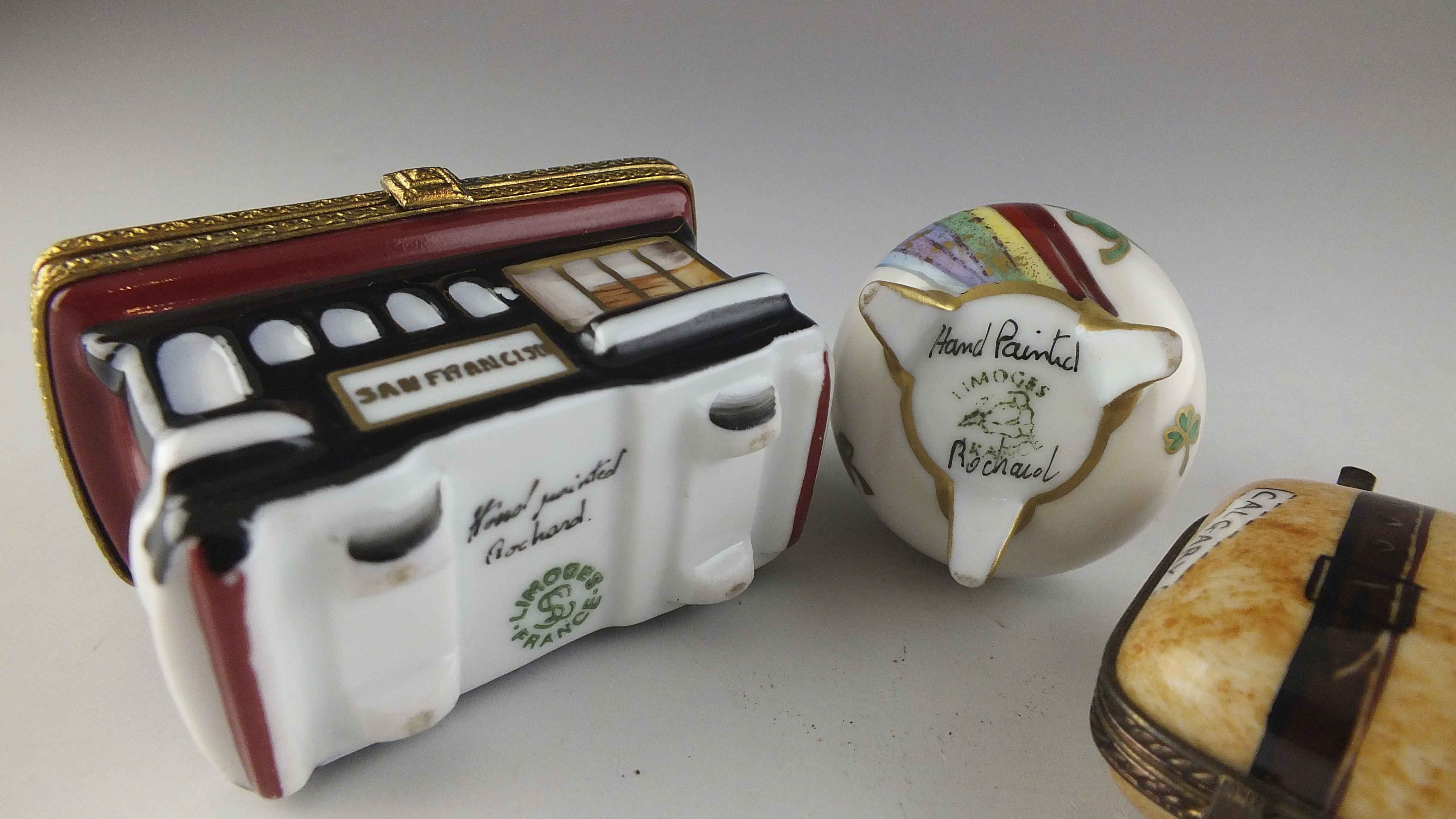 Limoges Boxes With Travel Theme | EBTH