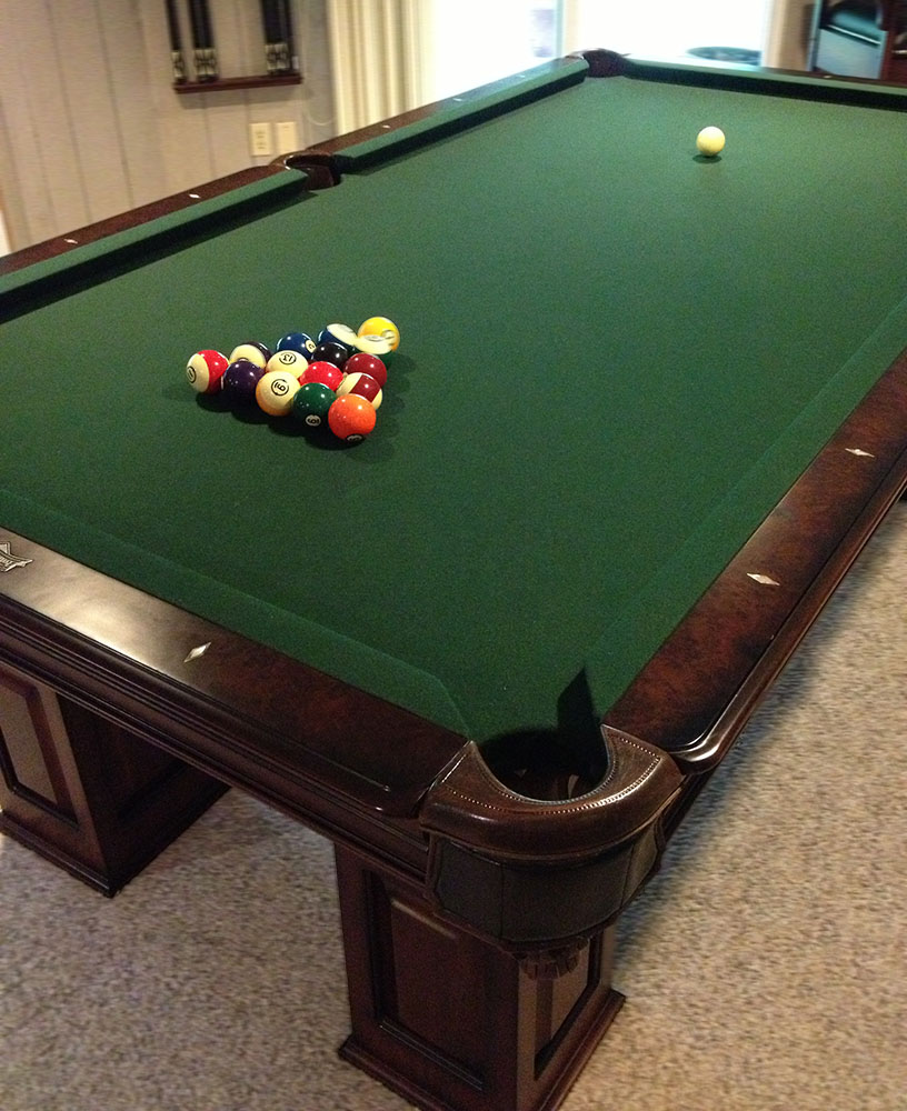 American Heritage Billiard Table with Accessories | EBTH