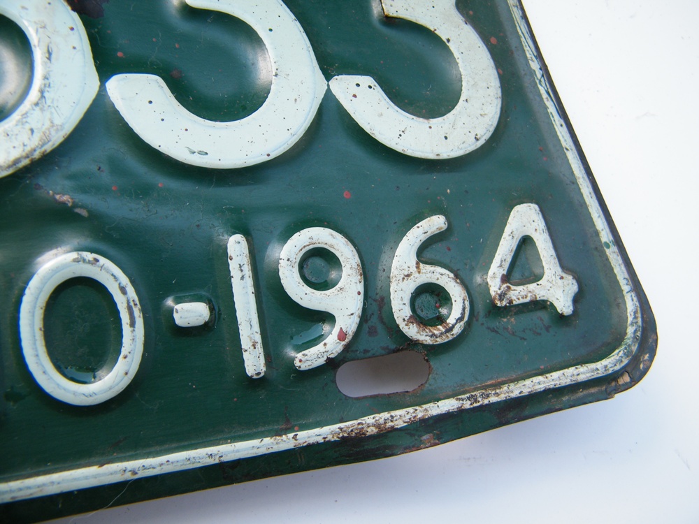 1964 Ohio Truck License Plates | EBTH