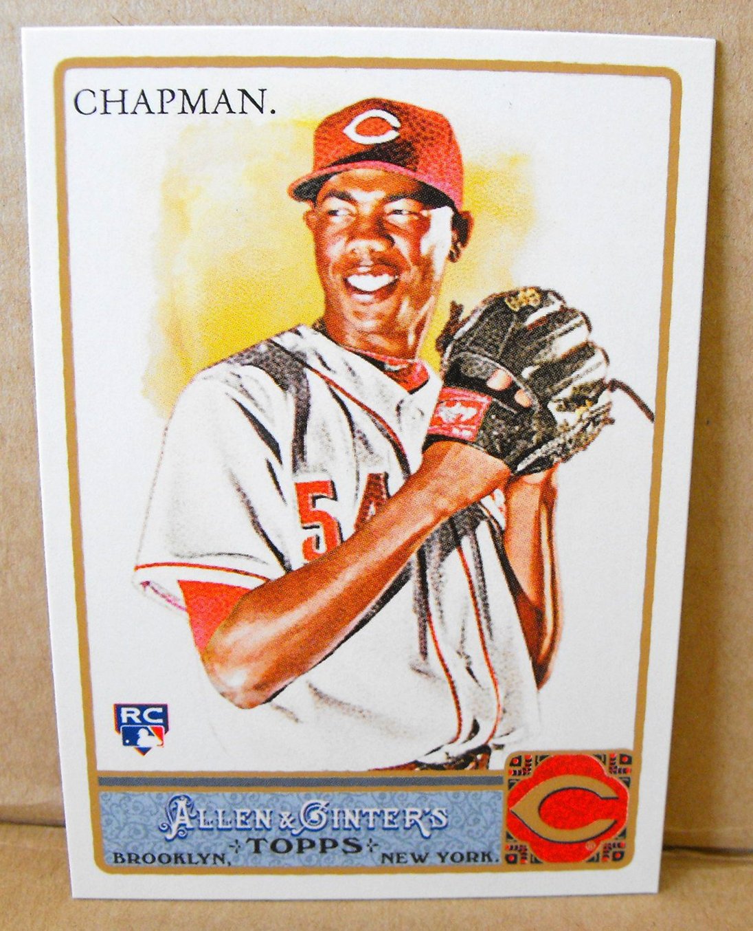 (12) Aroldis Chapman Cincinnati Reds Rookie Baseball Cards | EBTH
