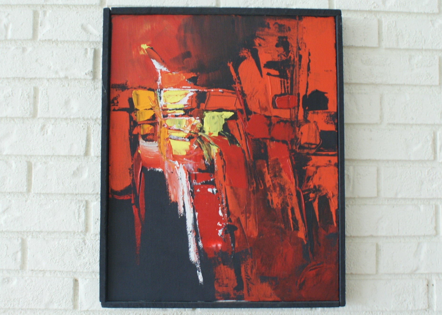 Roscoe Wallace Abstract Oil On Canvas painting 2 | EBTH