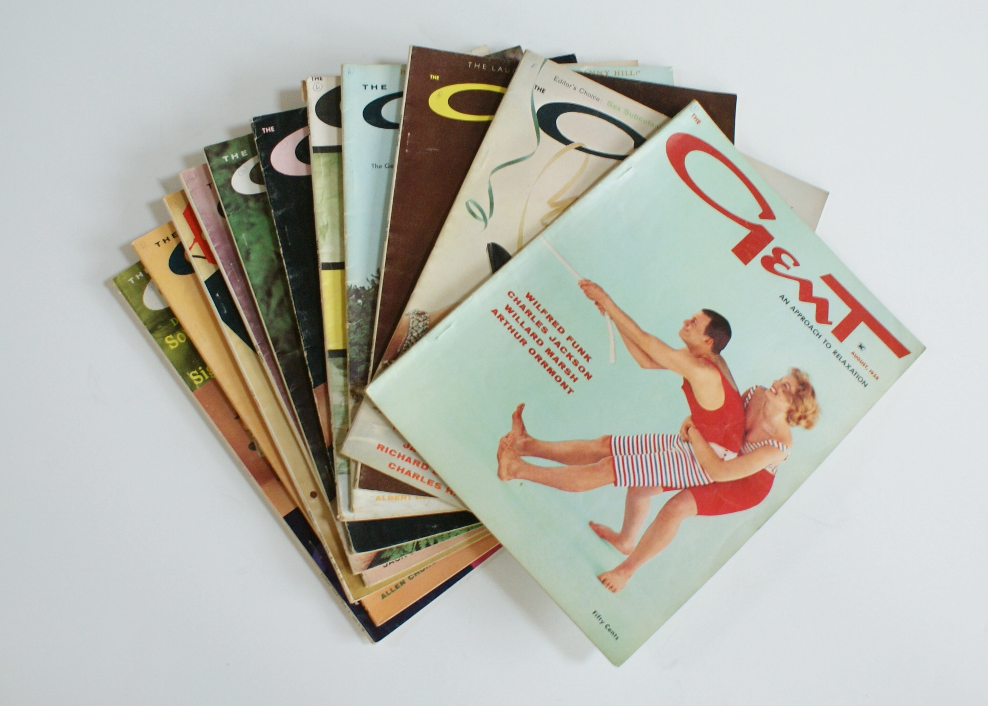 (11) Vintage "Gent" Pin up Magazines 1958-1962 | EBTH