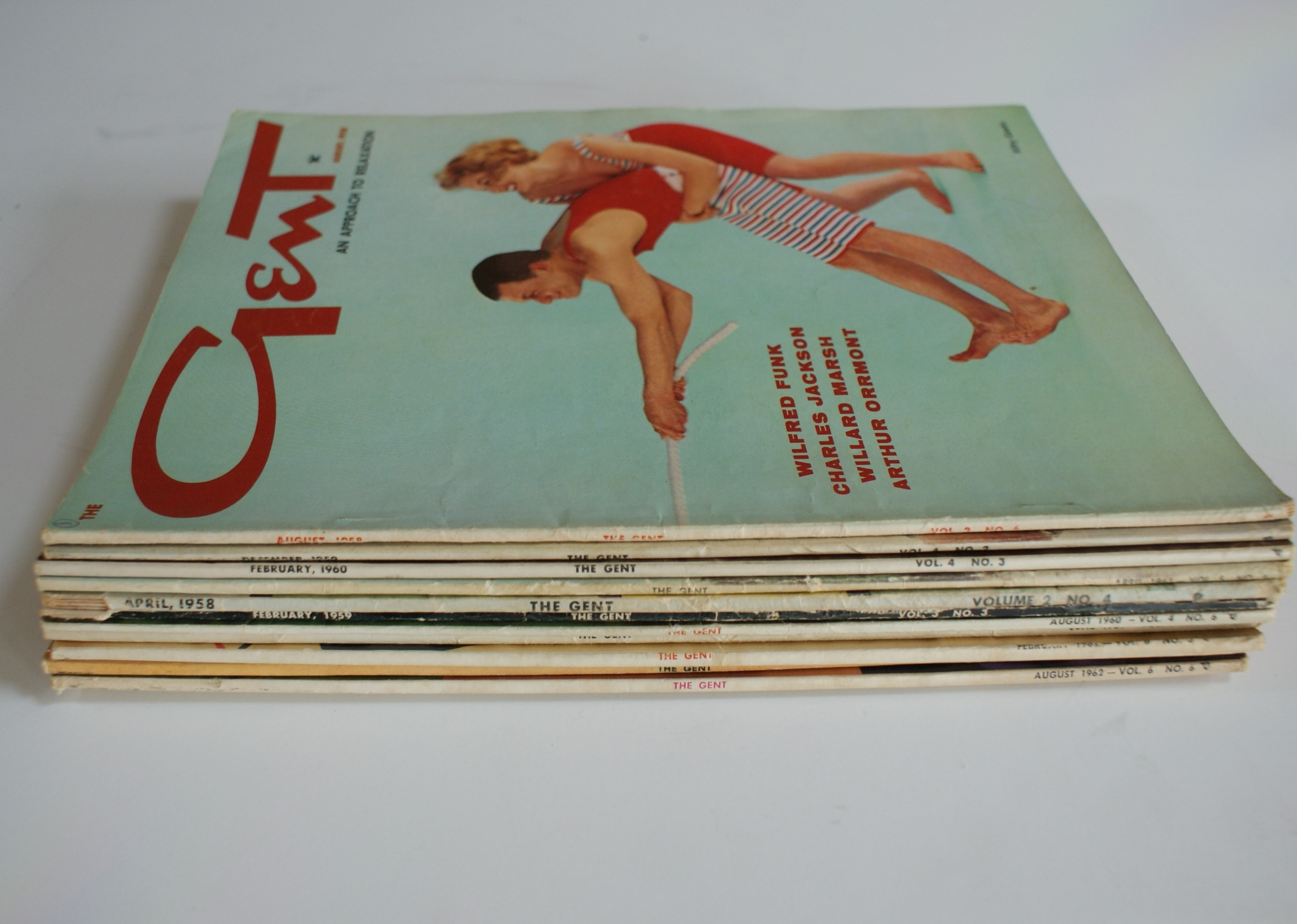 (11) Vintage "Gent" Pin up Magazines 1958-1962 | EBTH