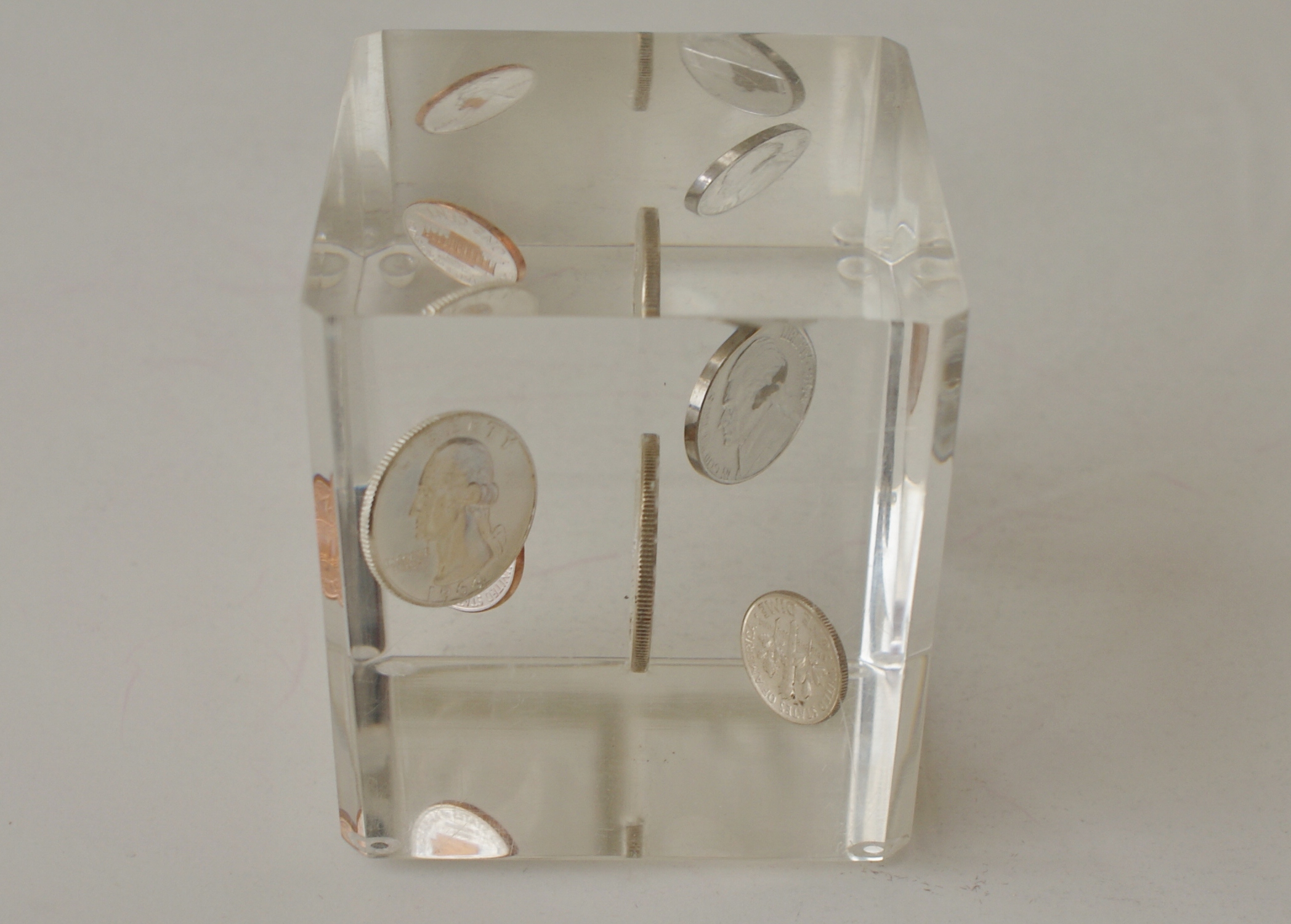 Vintage Lucite Paper Weight | EBTH