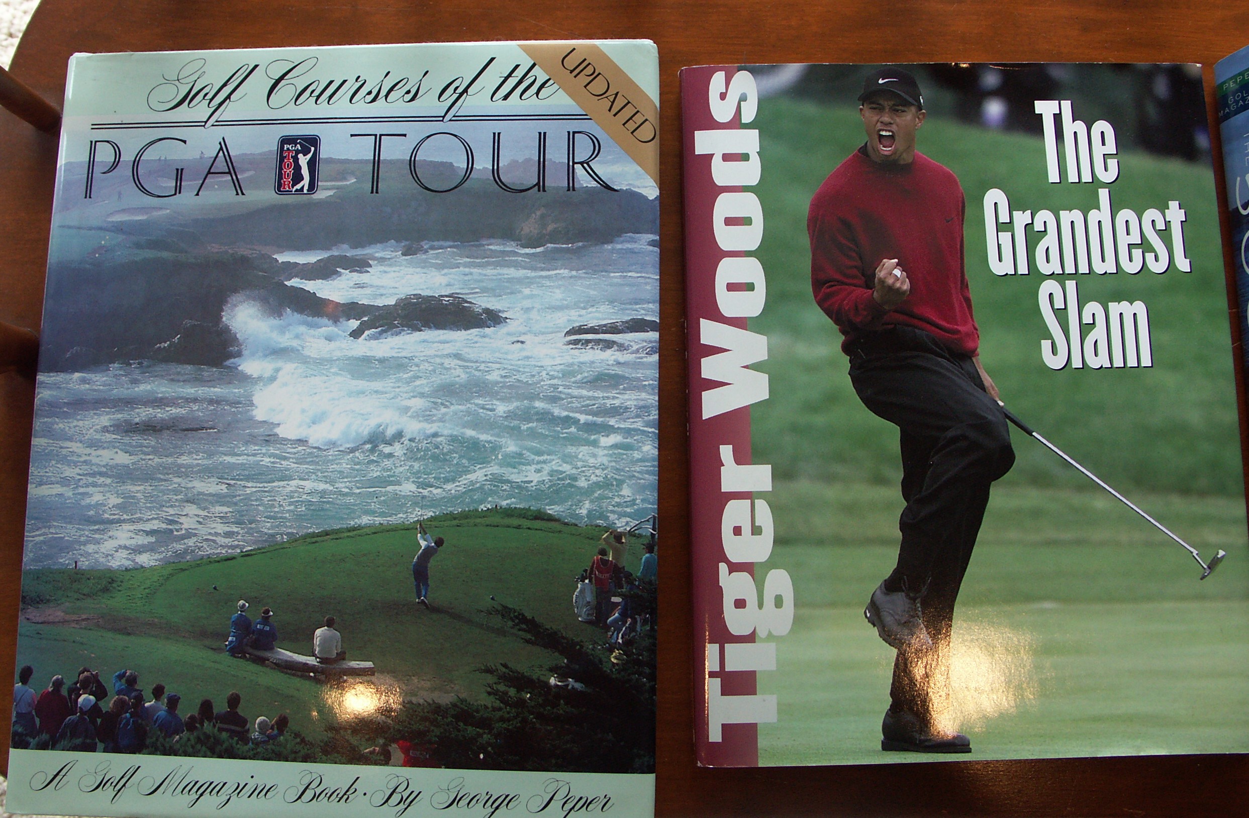 Three Golf Coffee Table Books | EBTH