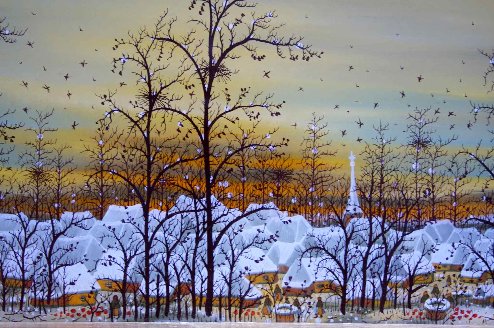 Ivan Lackovic Croata Reverse Painting | EBTH