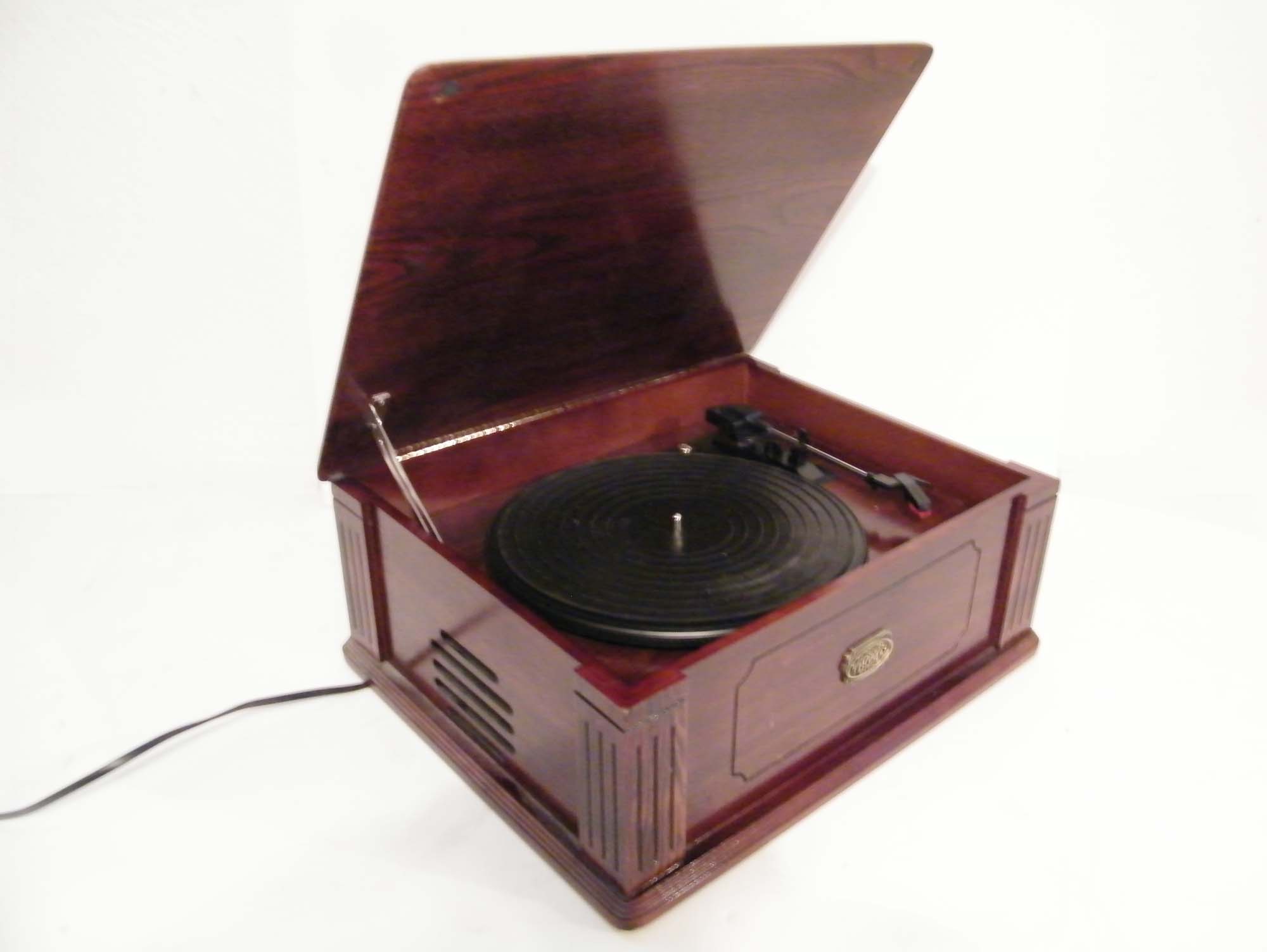 Museum Series Thomas Mahogany Record Player : EBTH