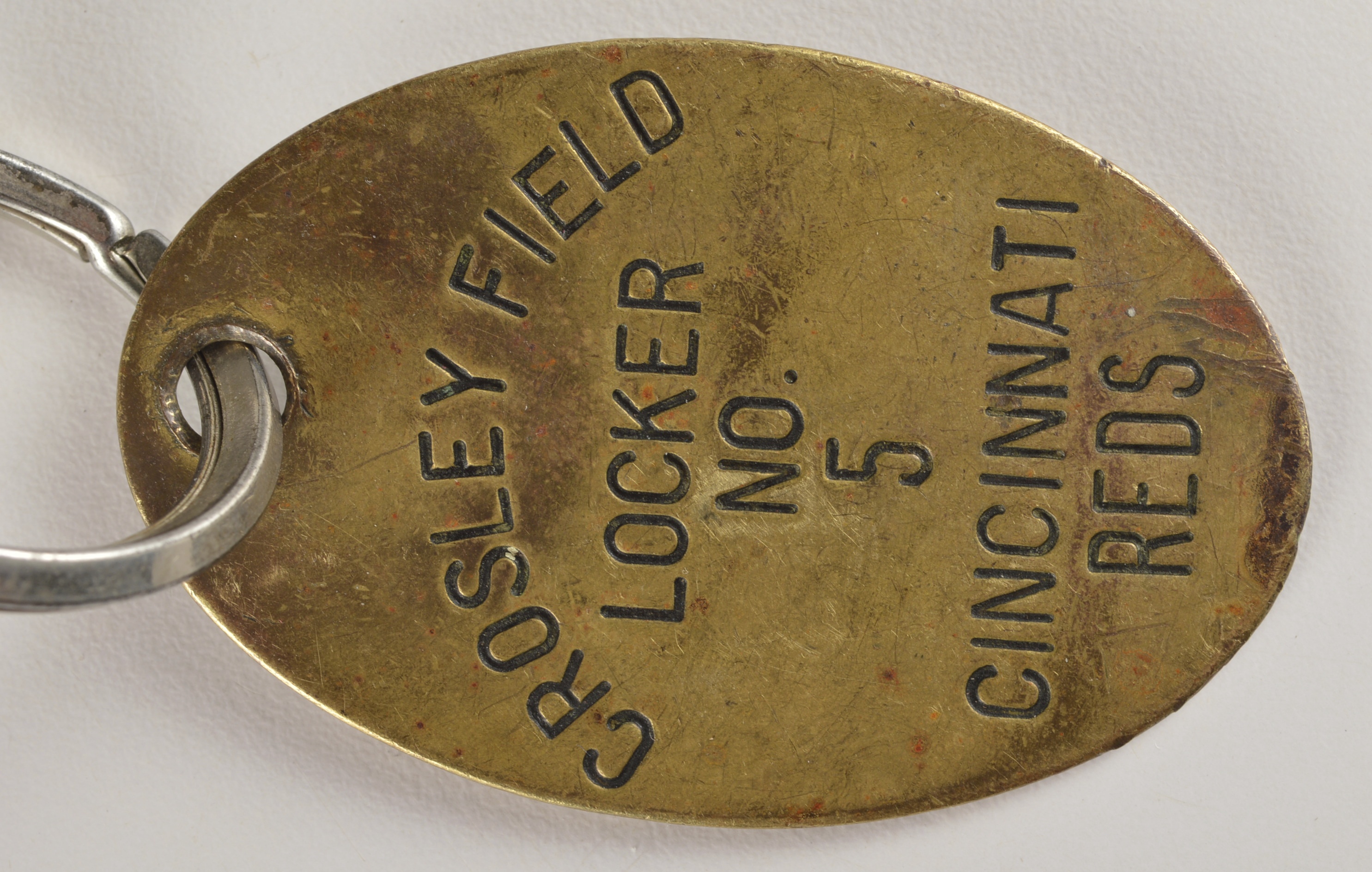 Crosley Field Johnny Bench Locker #5 Key | EBTH