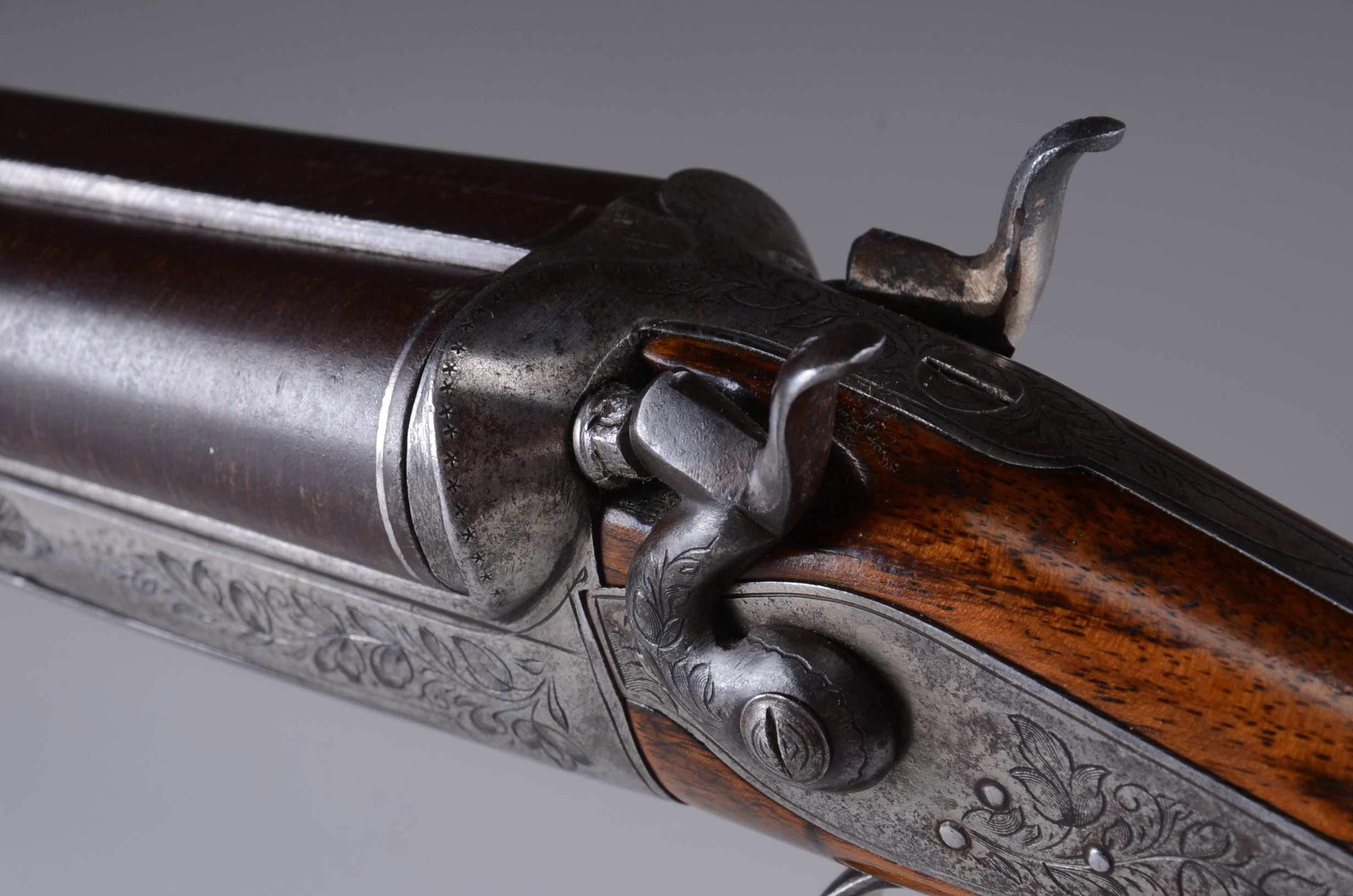 Antique Pinfire Double Barrel Shotgun | EBTH
