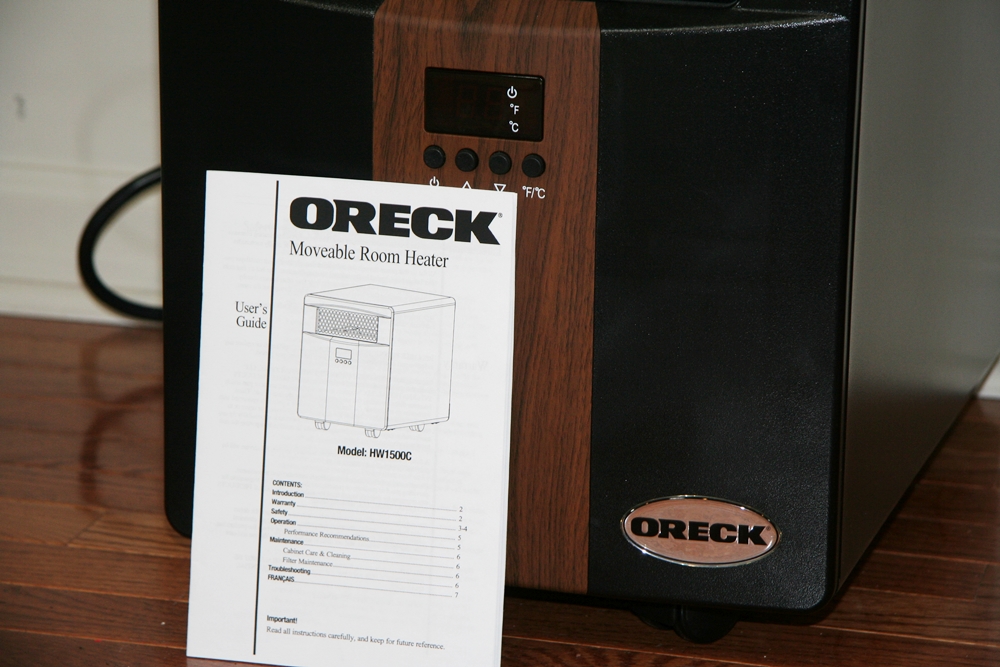Oreck Portable Infrared Heater | EBTH