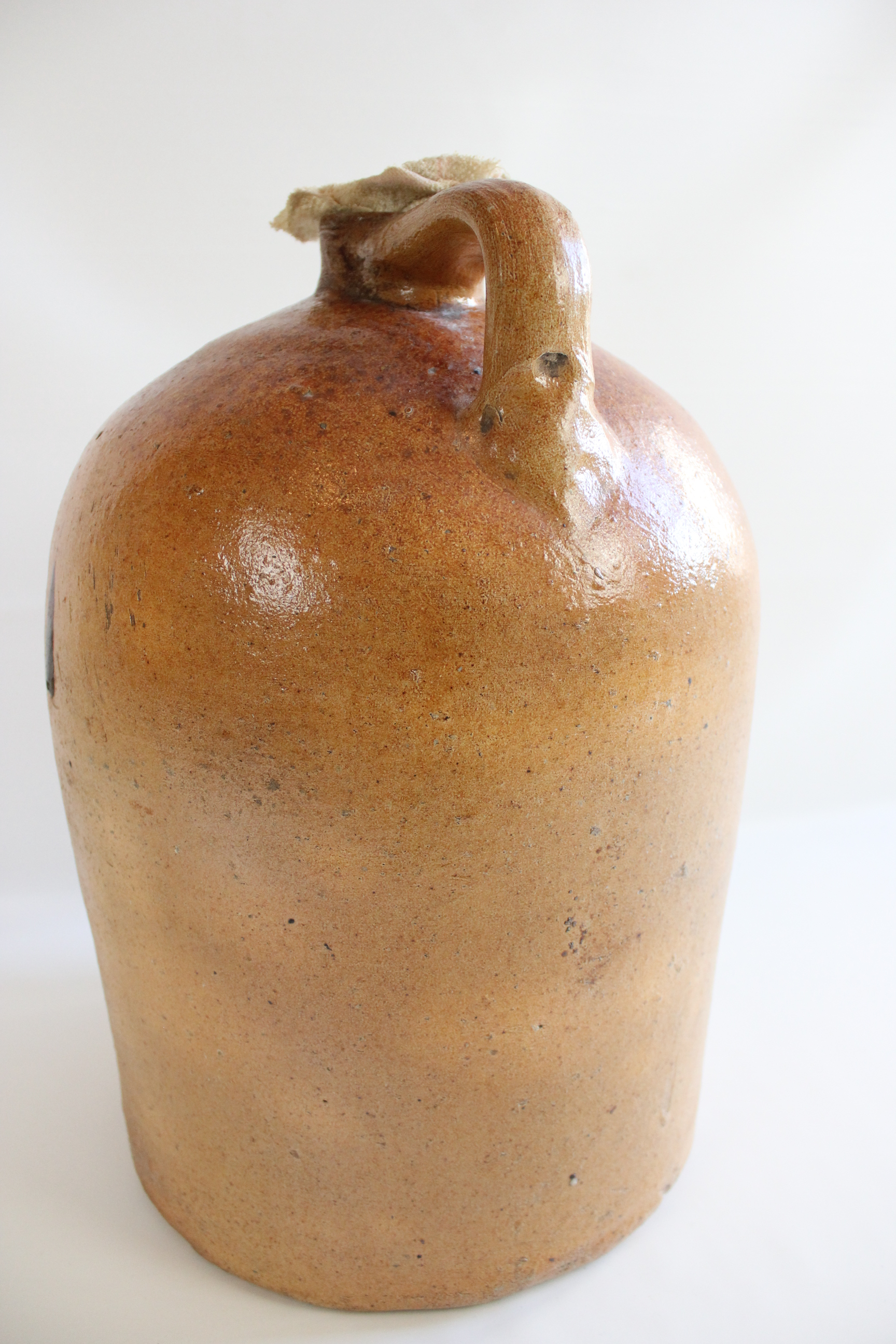 Antique 5 Gallon Stoneware Jug & Cork "WM. Rupp. Mfr., Harrison, Ohio ...