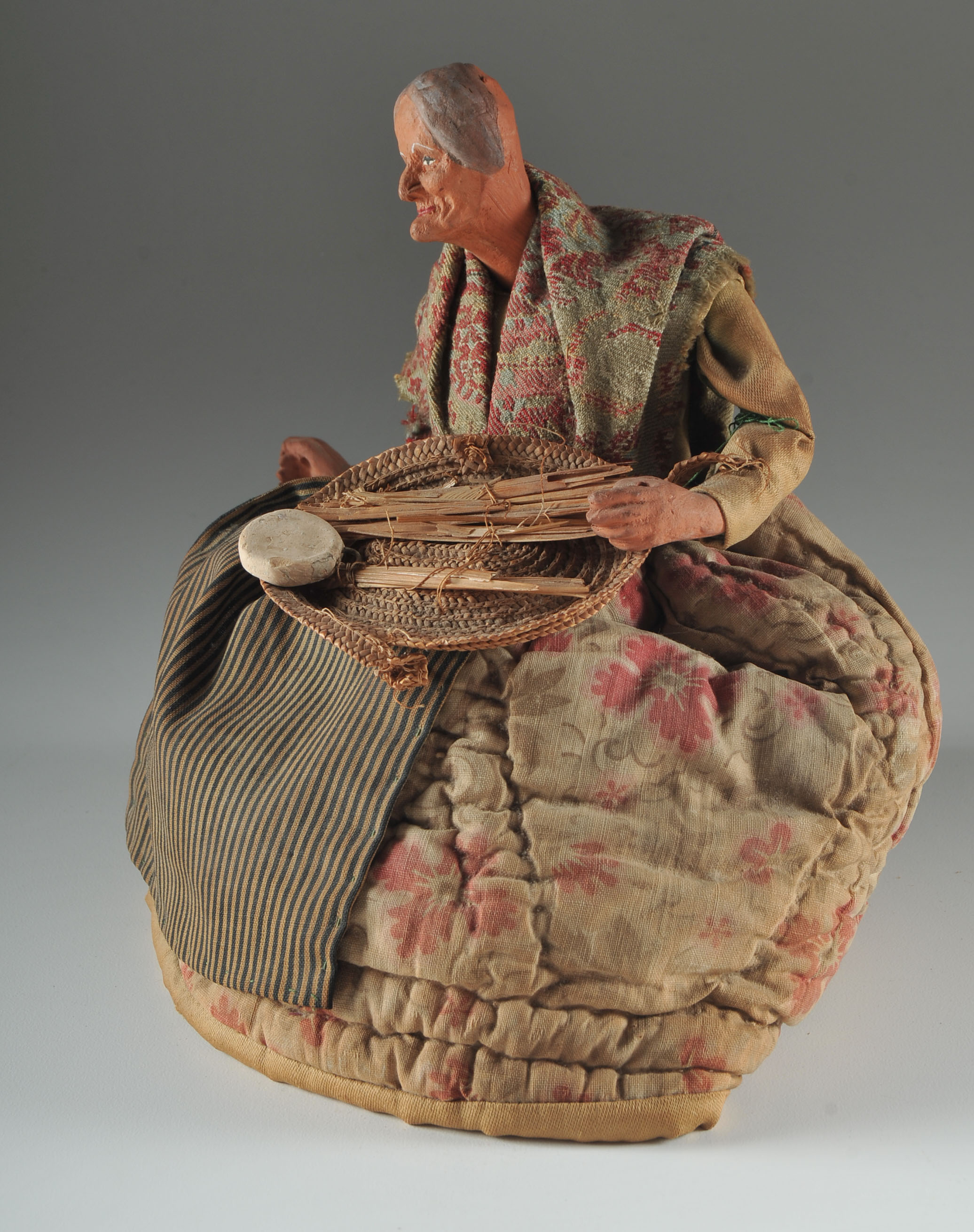 Hand Painted Terra Cotta and Cloth Dolls | EBTH