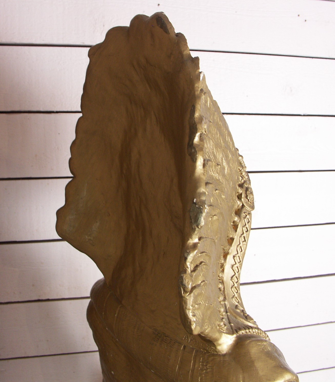 Florentine Art Studio Plaster 61" Indian - Signed Apsit | EBTH