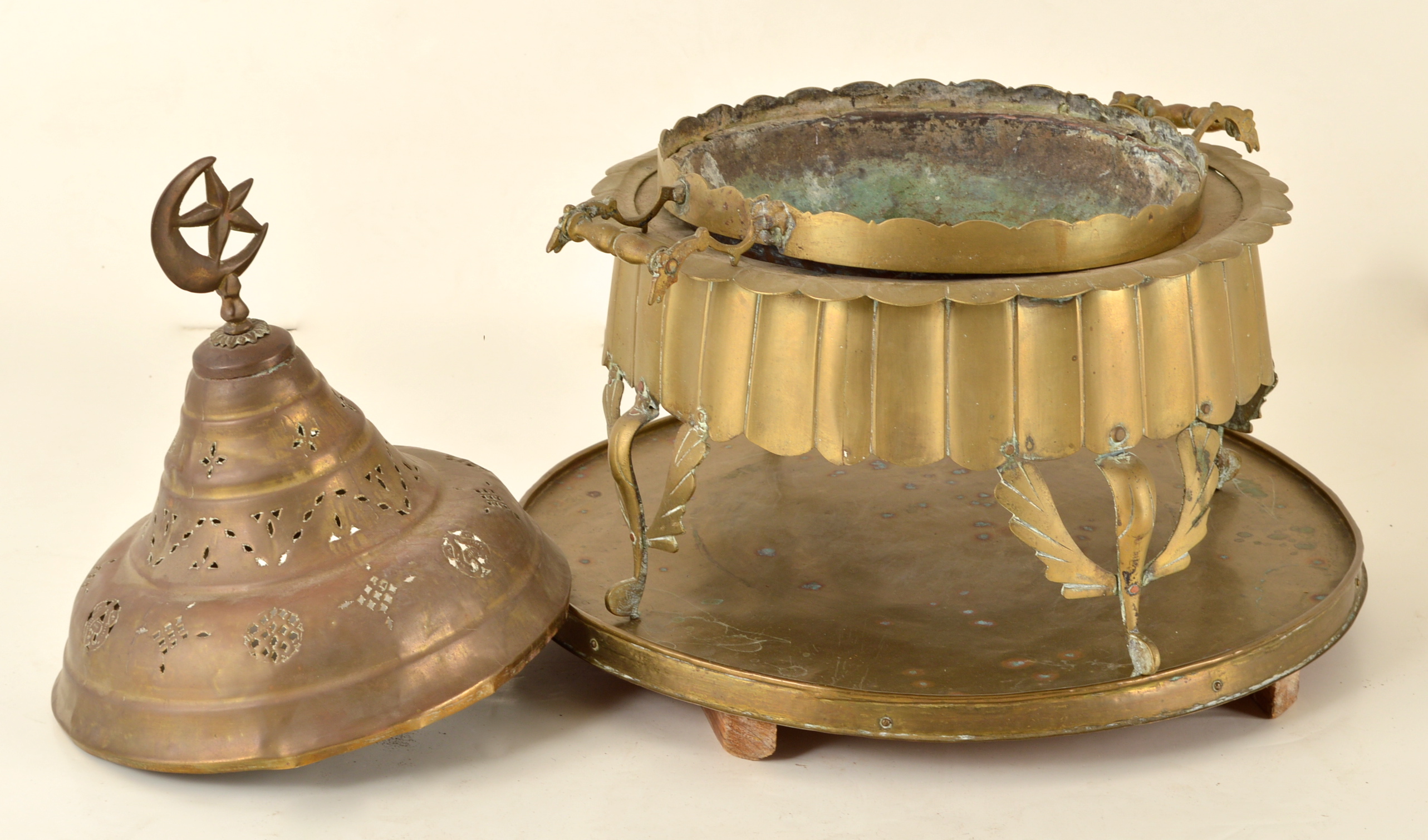 Large Turkish Brass Brazier | EBTH