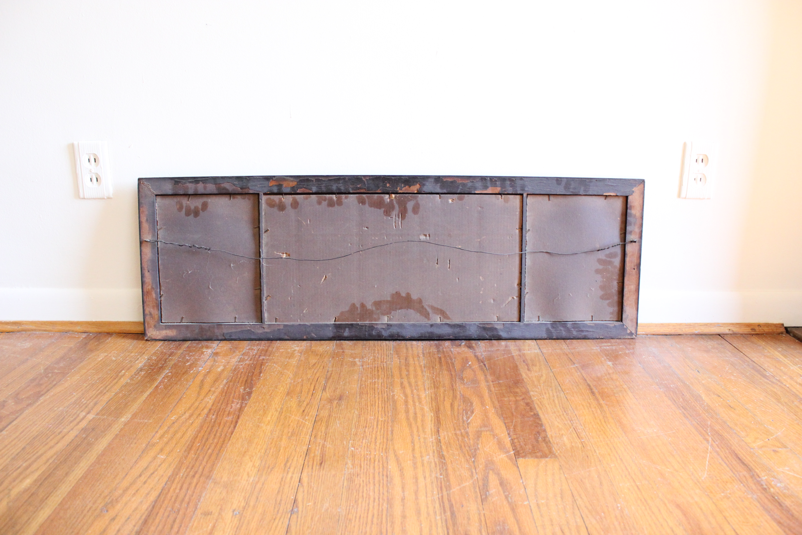 19th Century Triple Oak Divided Frame | EBTH