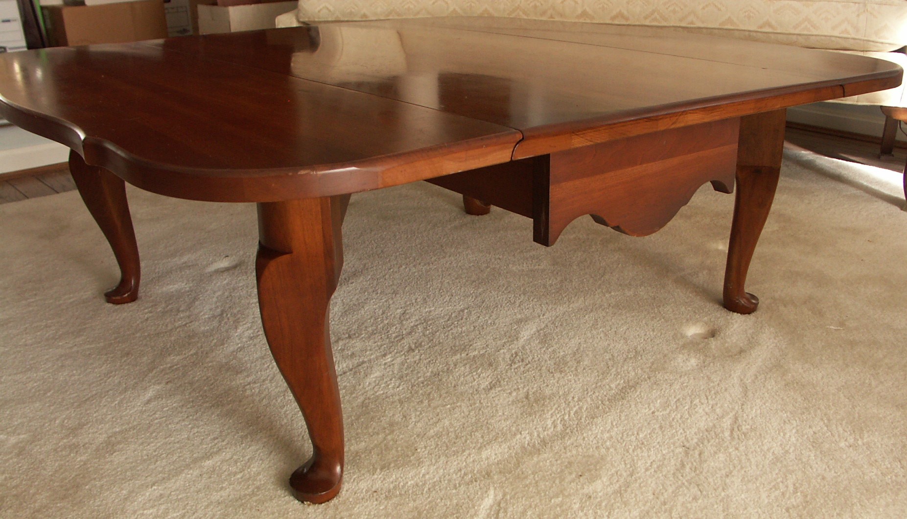 Cherry Drop Leaf Coffee Table | EBTH