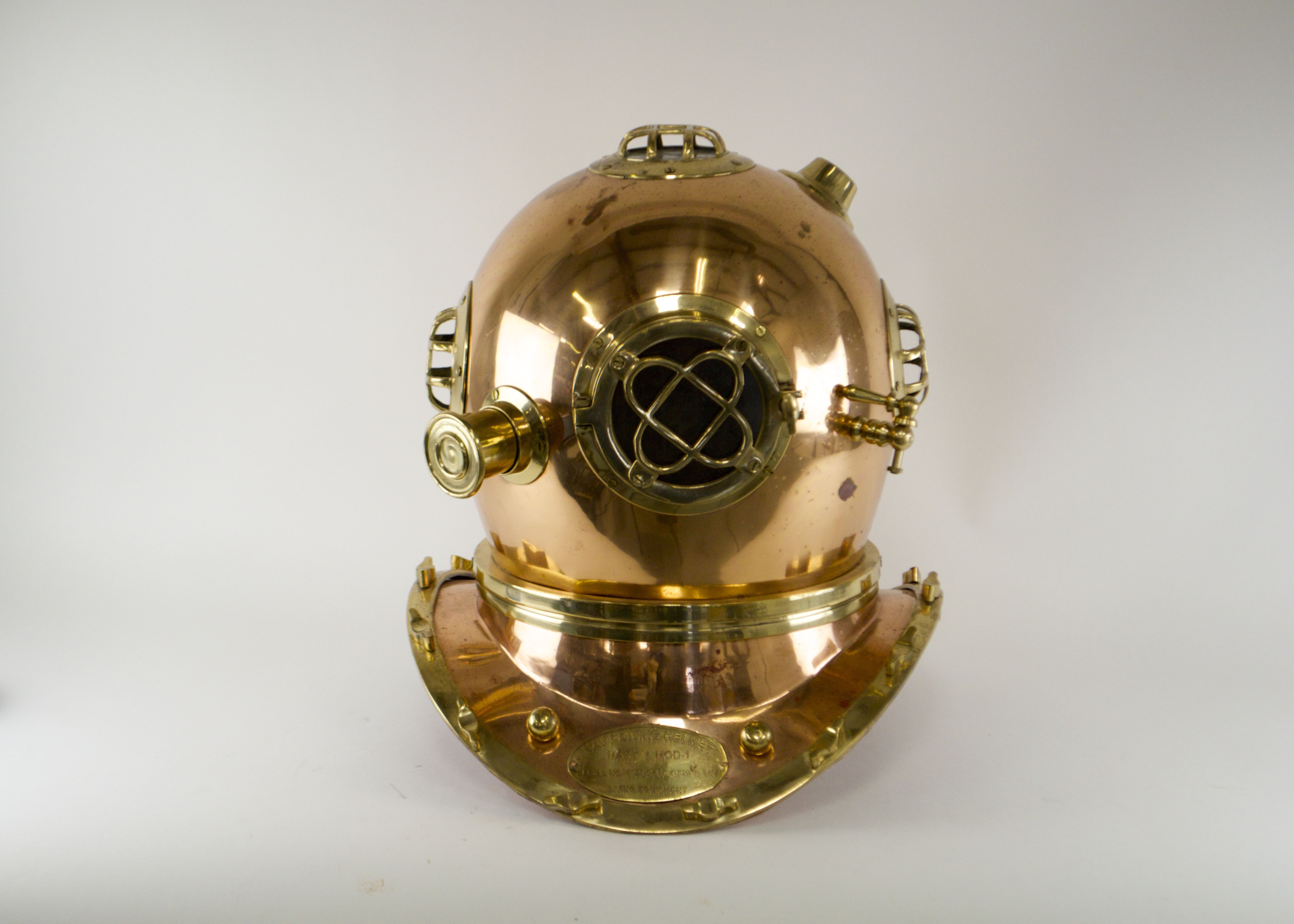 Vintage Navy Mark V Diving Helmet Replica | EBTH