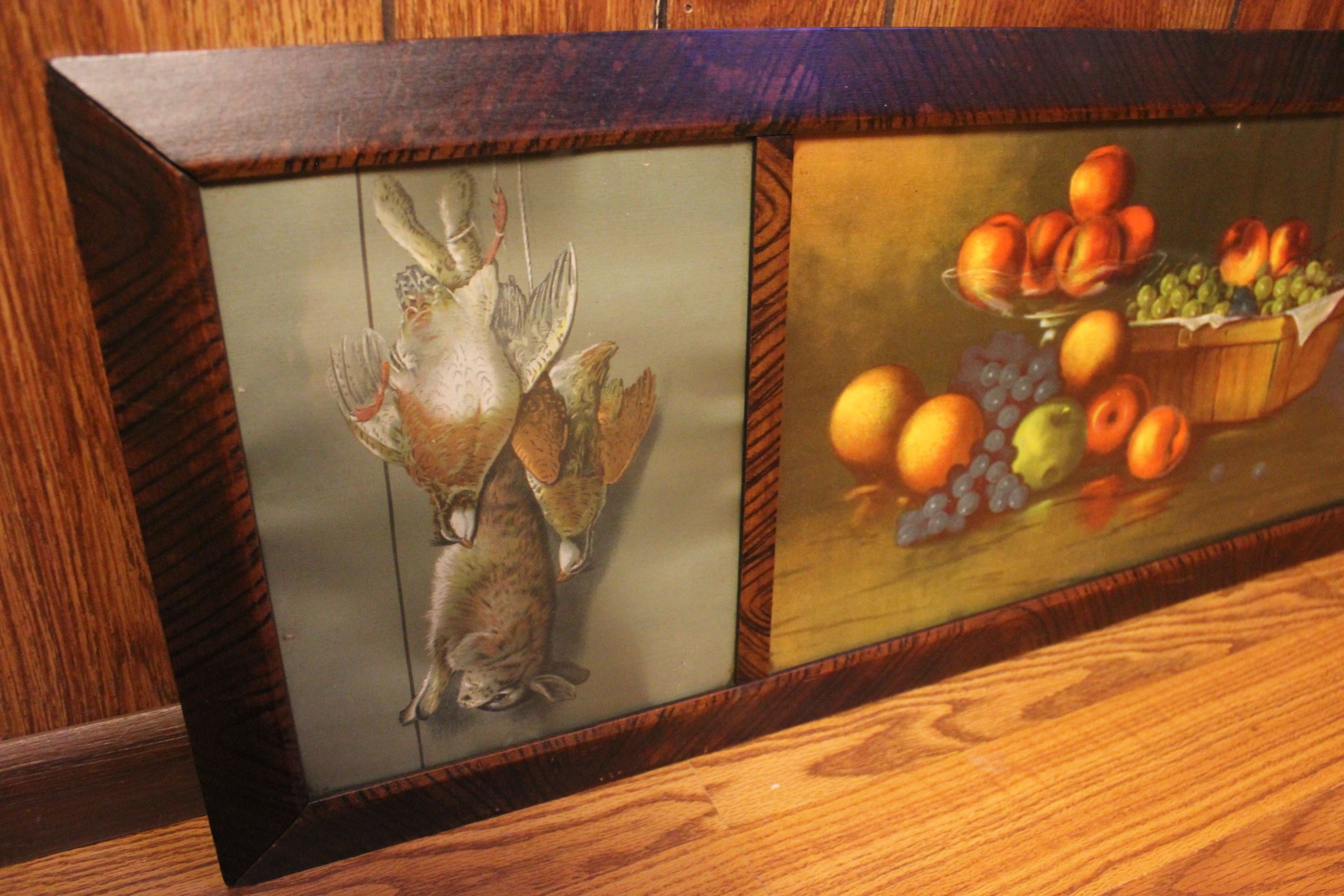 19th Century Triple Oak Divided Frame | EBTH