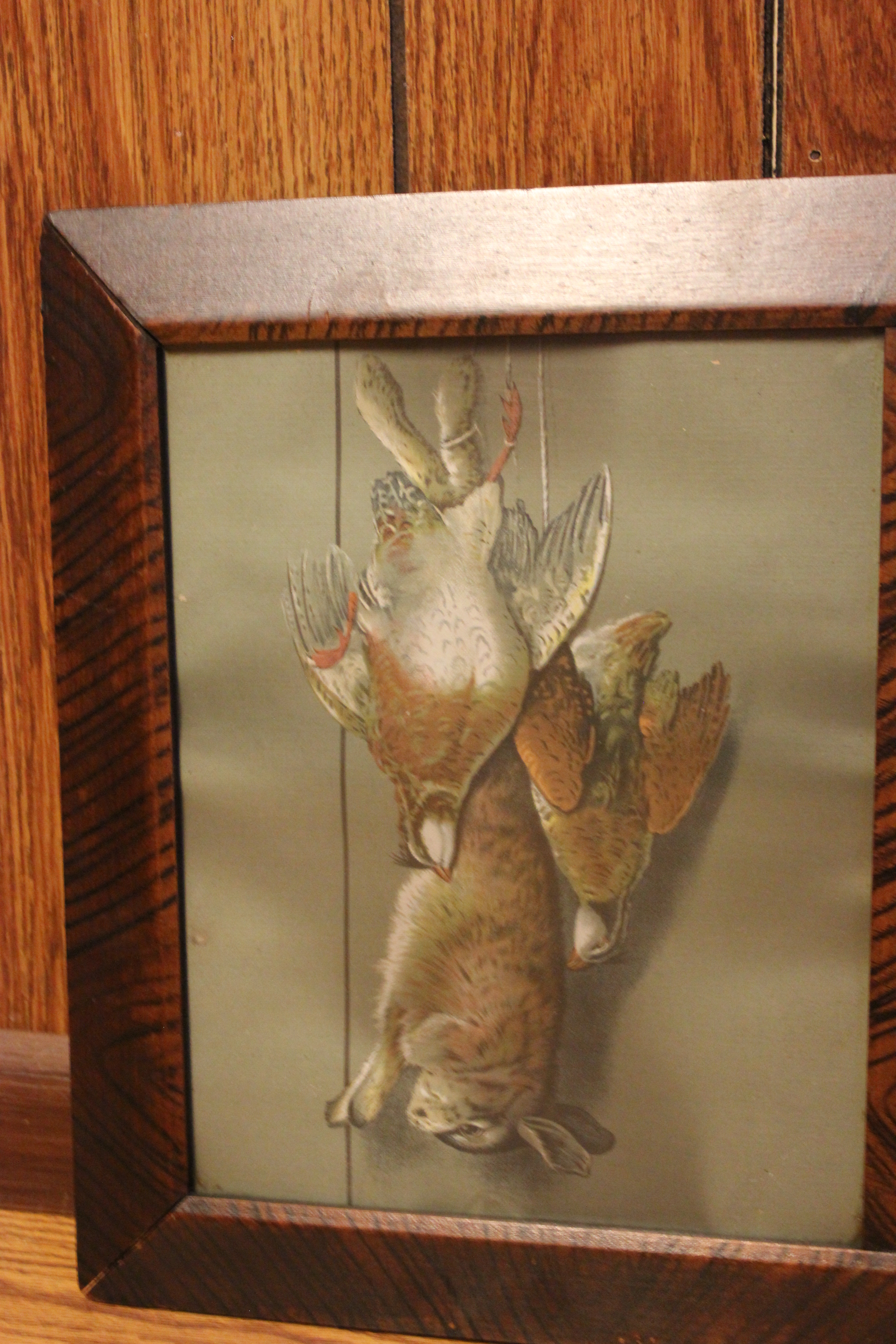 19th Century Triple Oak Divided Frame | EBTH