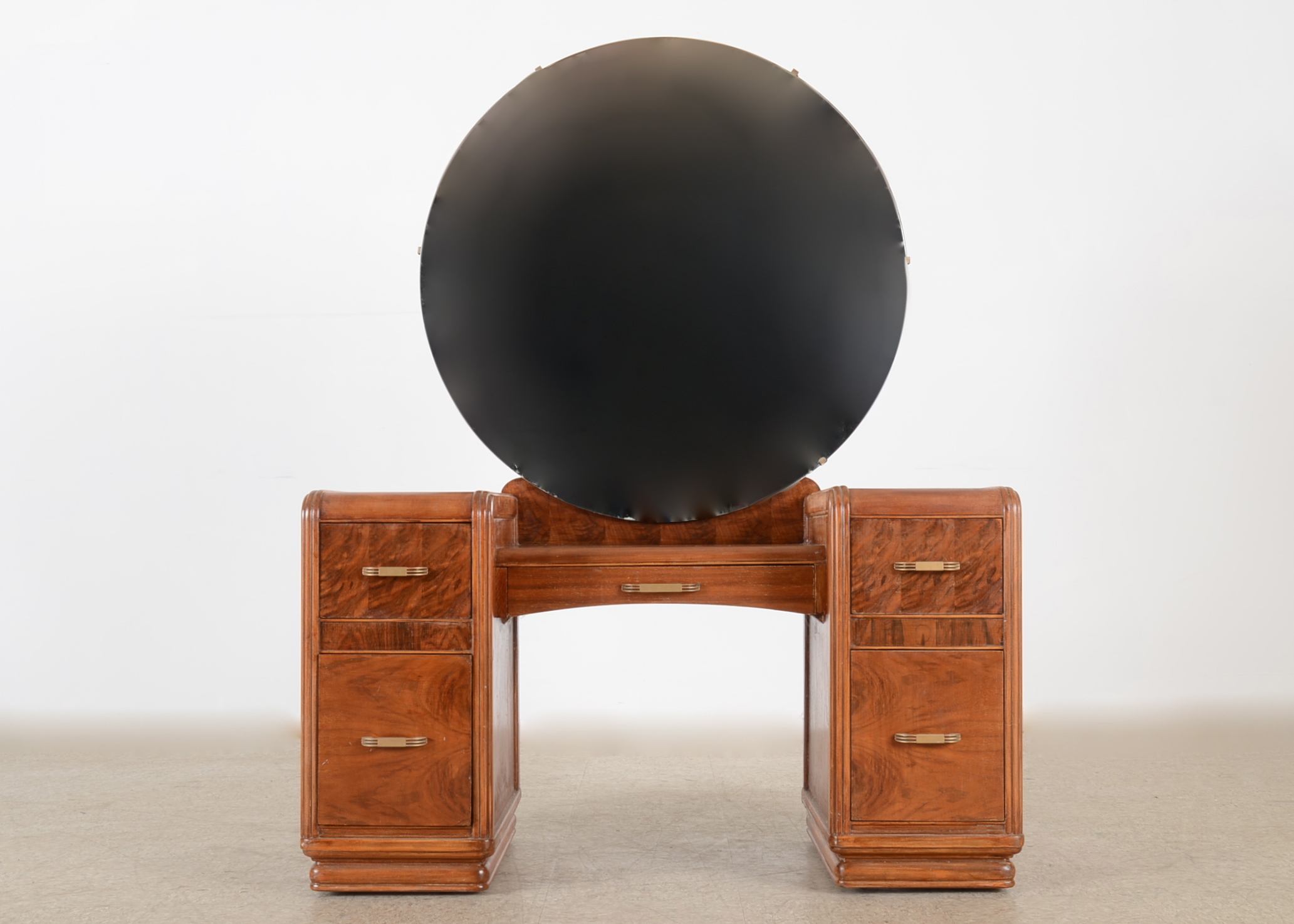 Fabulous Art Deco Waterfall Front Dressing Table | EBTH