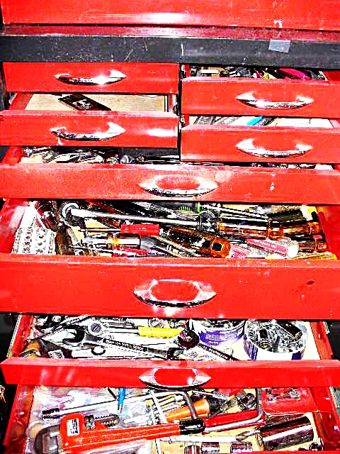 Tool Cleanout #4: Stand-Alone Metal Tool Chest, Craftsman Toolbox, All ...