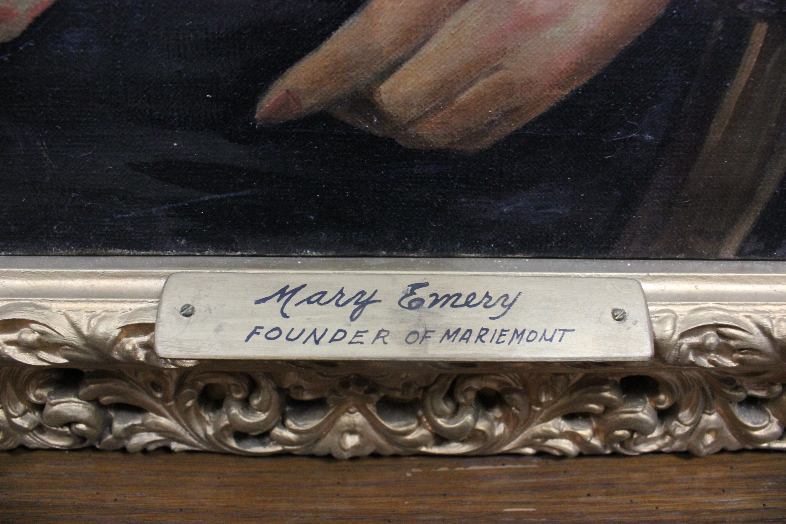 Original Oil Portrait Painting of Mary Emery by Edward Firn | EBTH