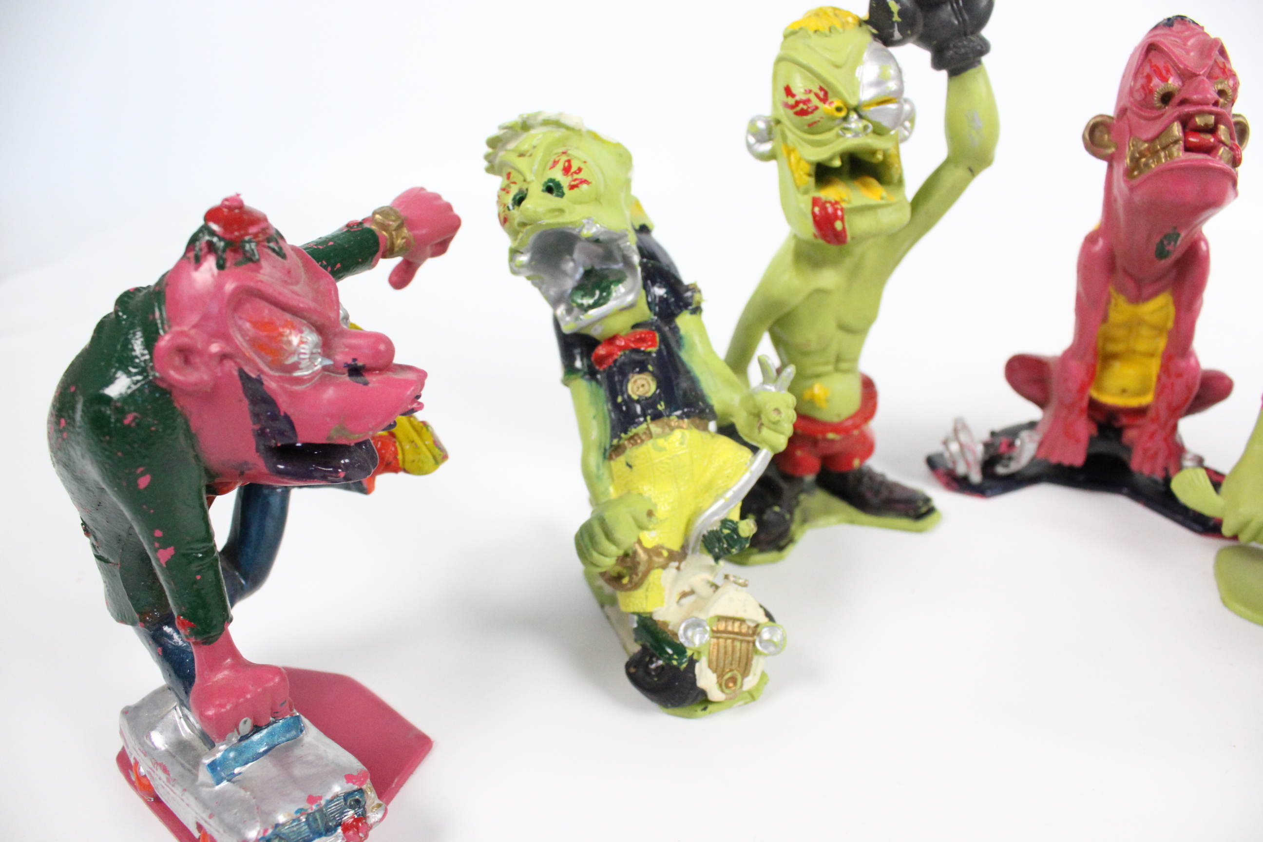 Mid-Century Marx Toy Company Nutty Mads Figurines | EBTH