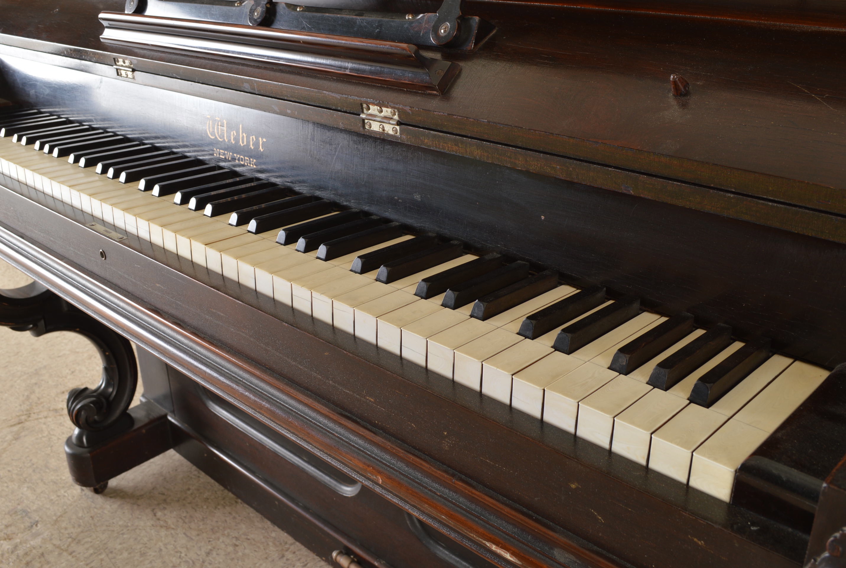 Weber Rococo Victorian Upright Piano, Circa 1880s | EBTH
