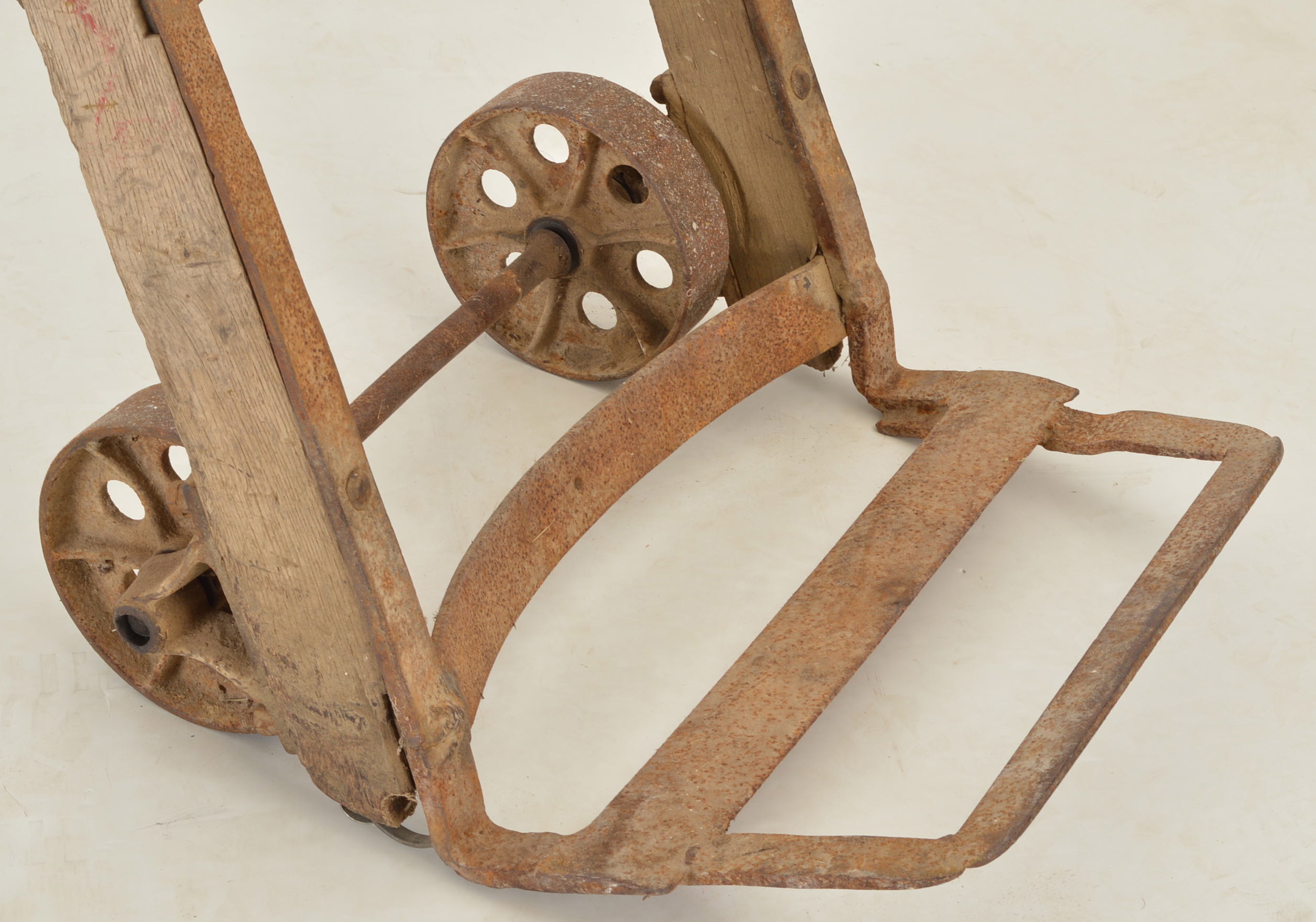 Antique Wood Barrel Dolly | EBTH