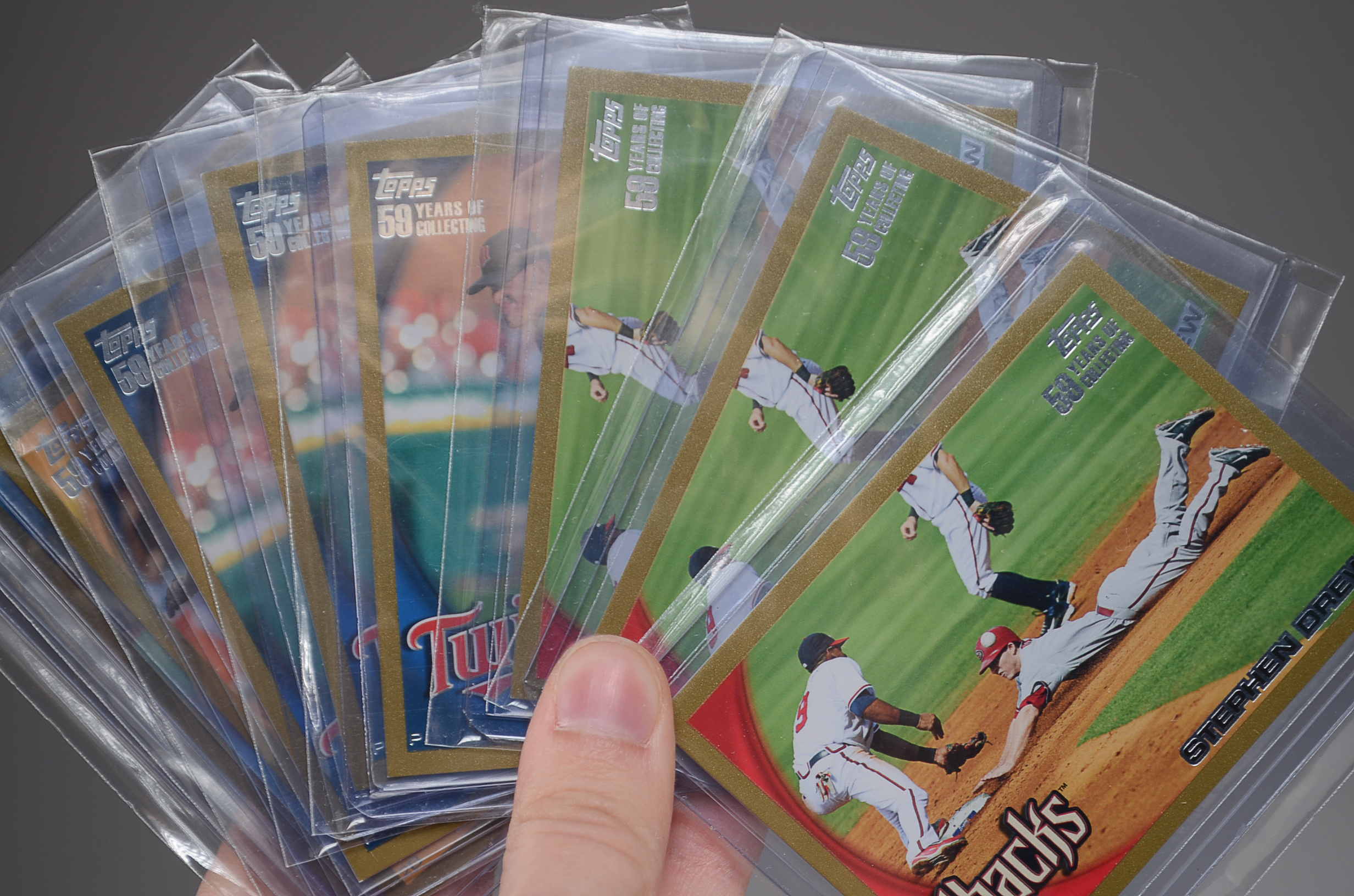 Three Row Monster Box Baseball Cards With Refractors And Inserts | EBTH