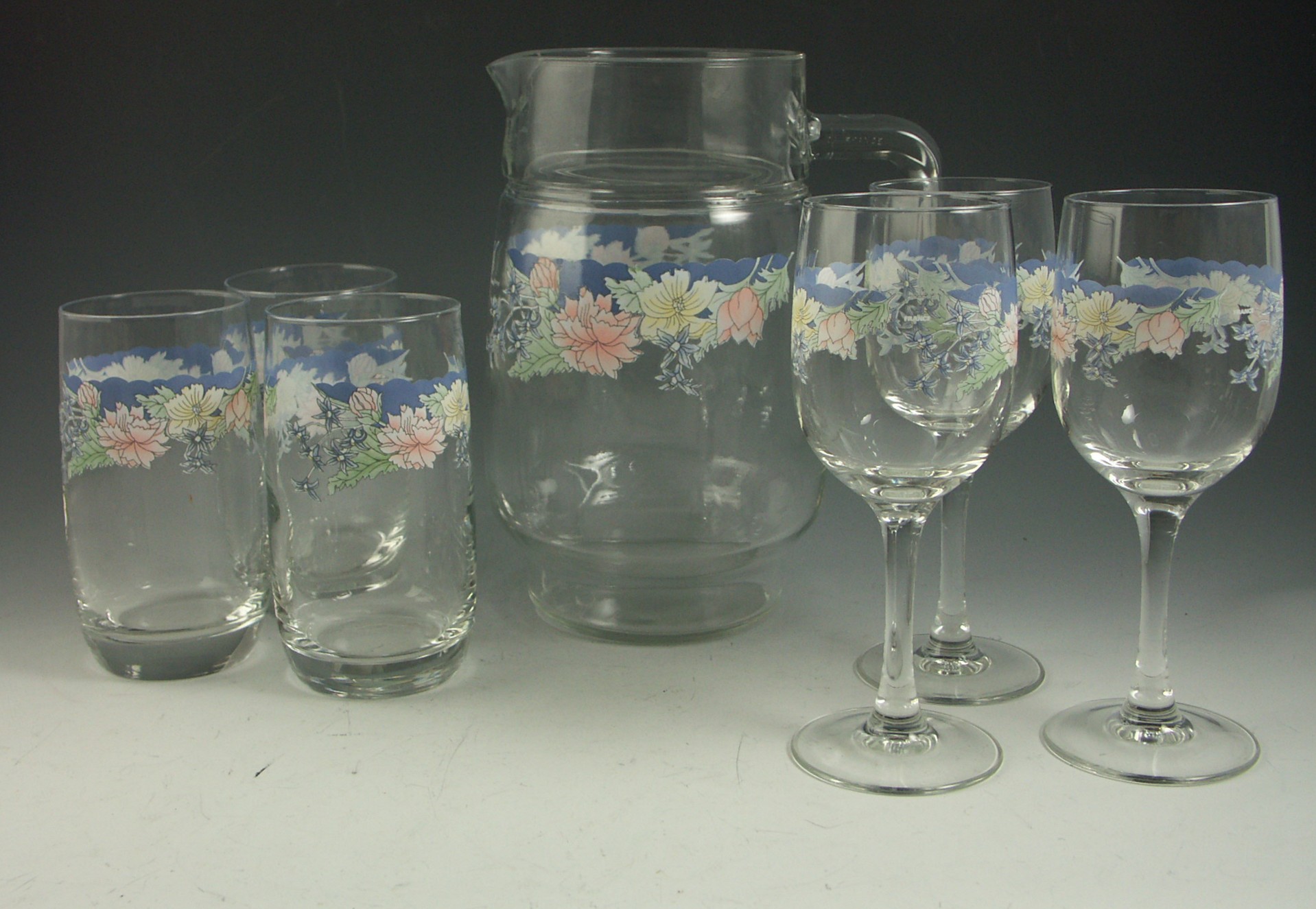 70 Piece Lot of Vintage Arcopal France Glass Dinnerware | EBTH